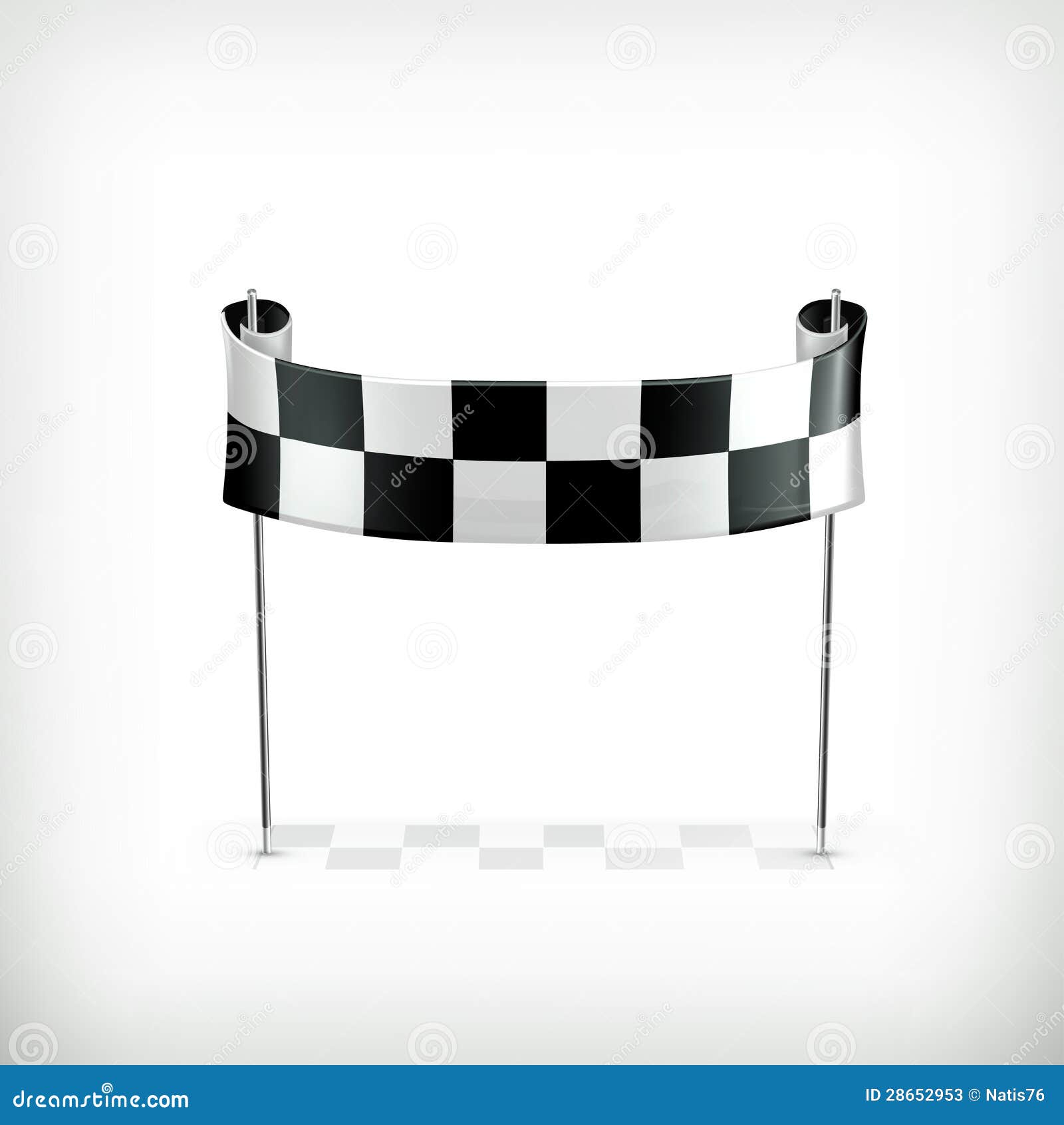 Finish line stock vector. Illustration of sign, pursuit - 28652953