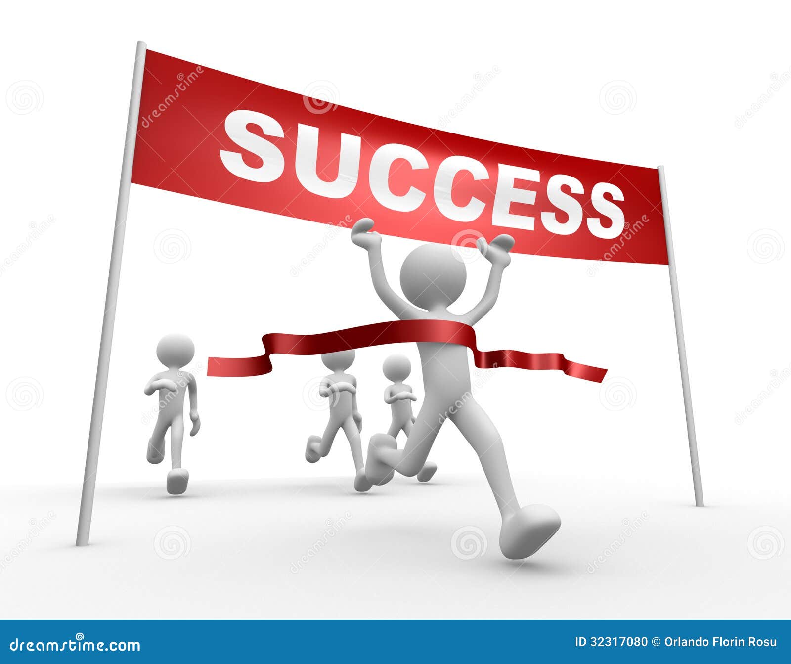 Finish Line Stock Photo - Image: 32317080