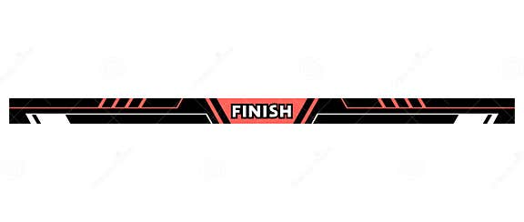 Finish line design stock vector. Illustration of athletics - 327580970