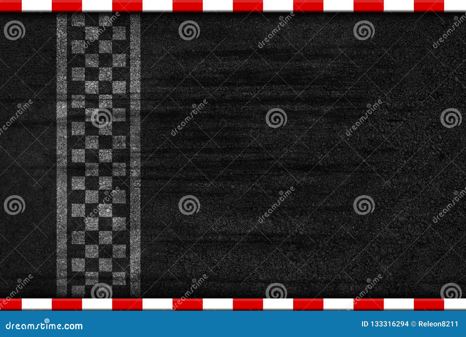 Finish Line Racing Background Top View Stock Photo - Image of textured ...
