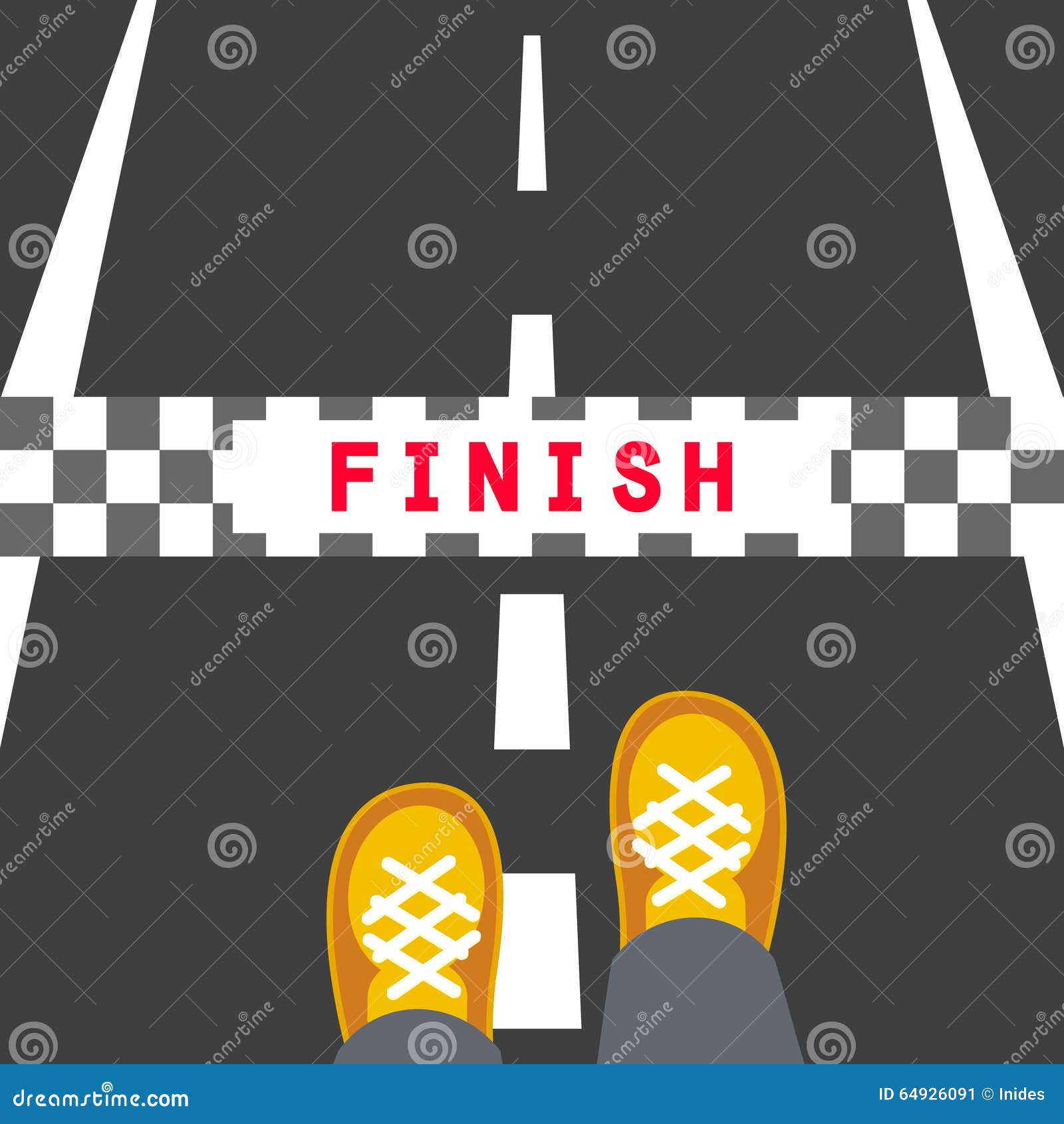 Start And Finish Sign