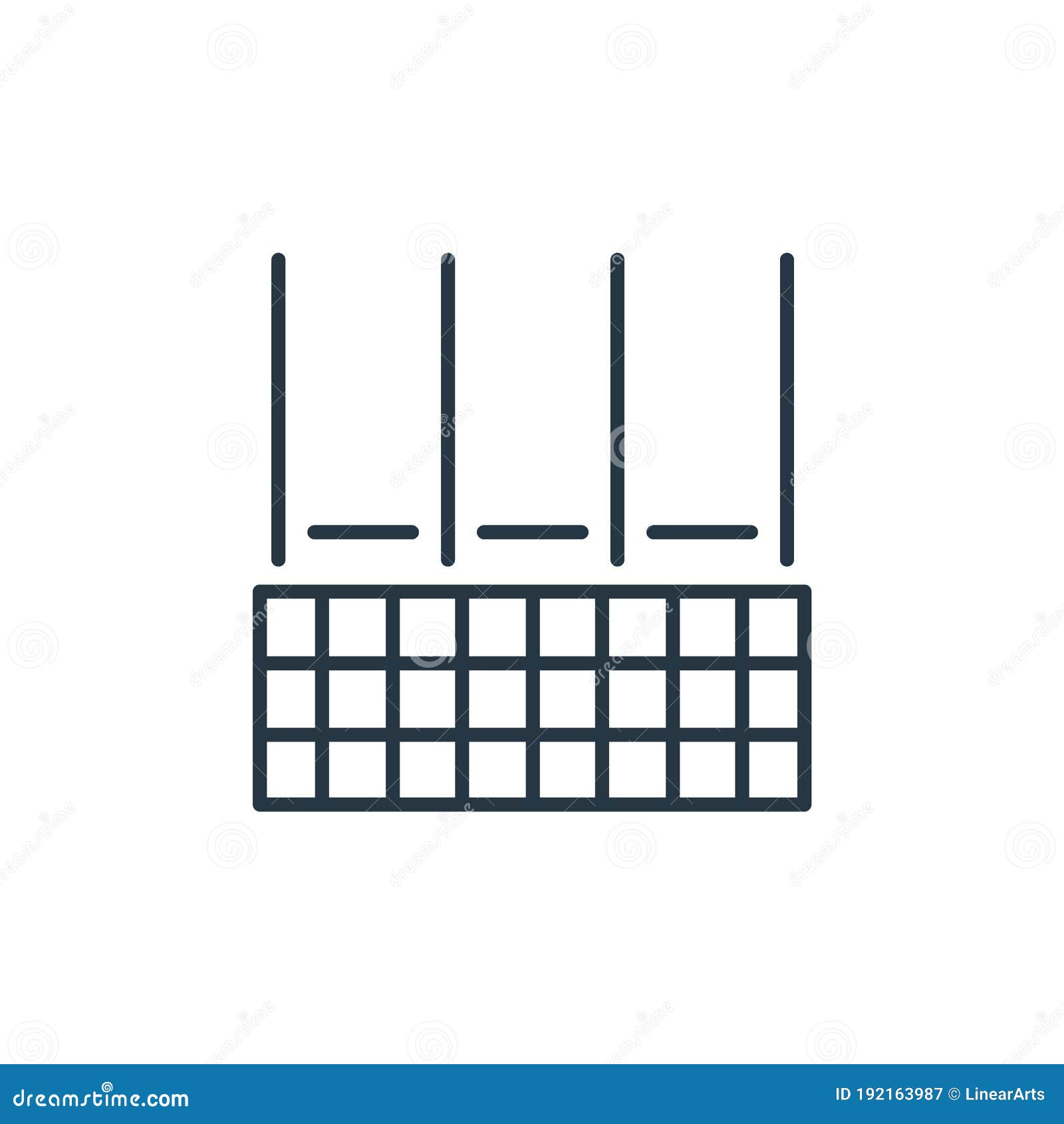 Finish Point Icon Vector from Racing Concept. Thin Line Illustration of ...