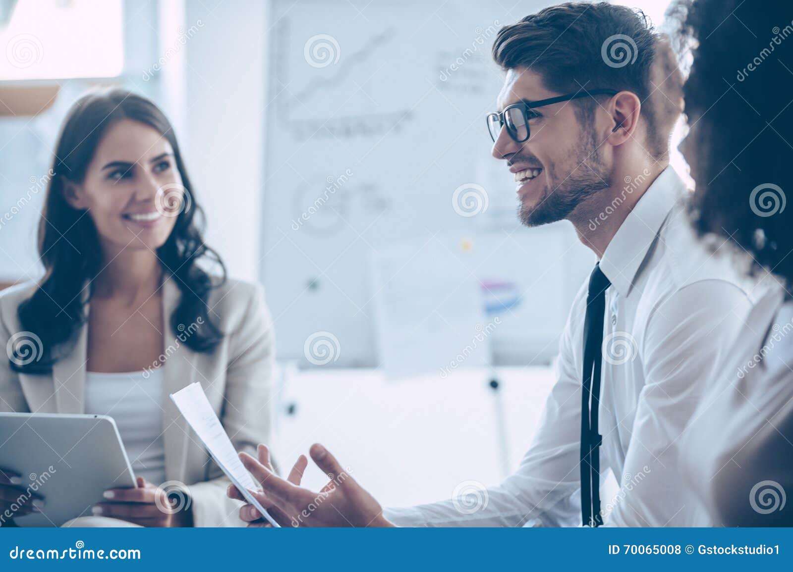 We Finished Our Project Successfully! Stock Photo - Image of caucasian ...