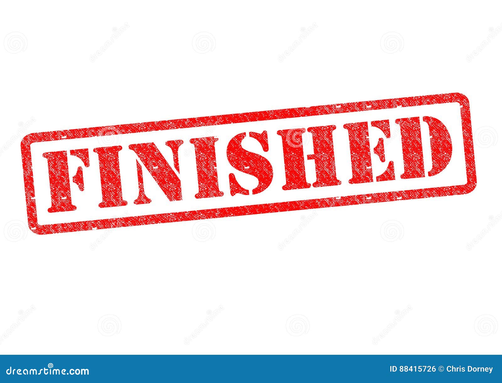 FINISHED stock illustration. Illustration of accomplished - 88415726