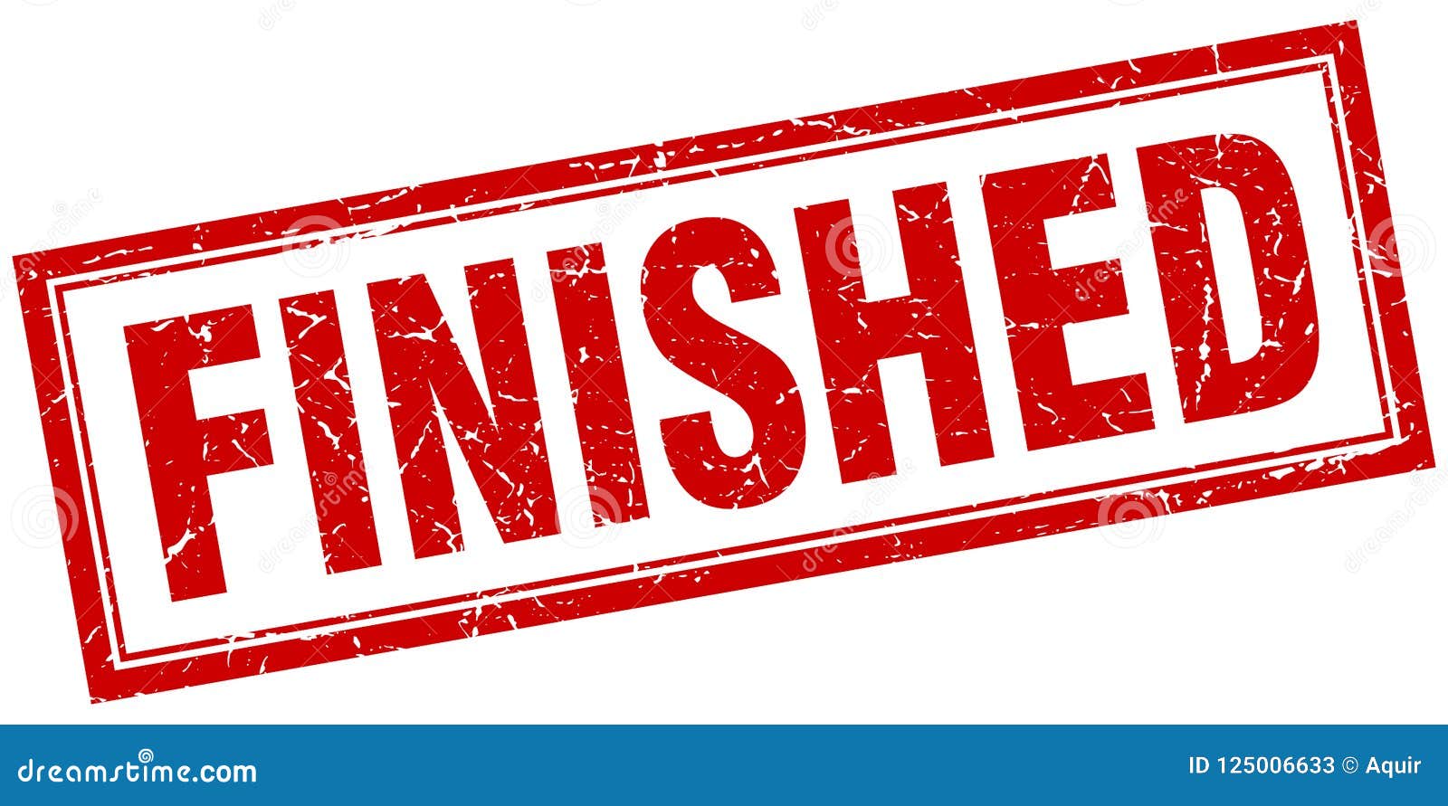 Finished stamp stock vector. Illustration of template - 125006633