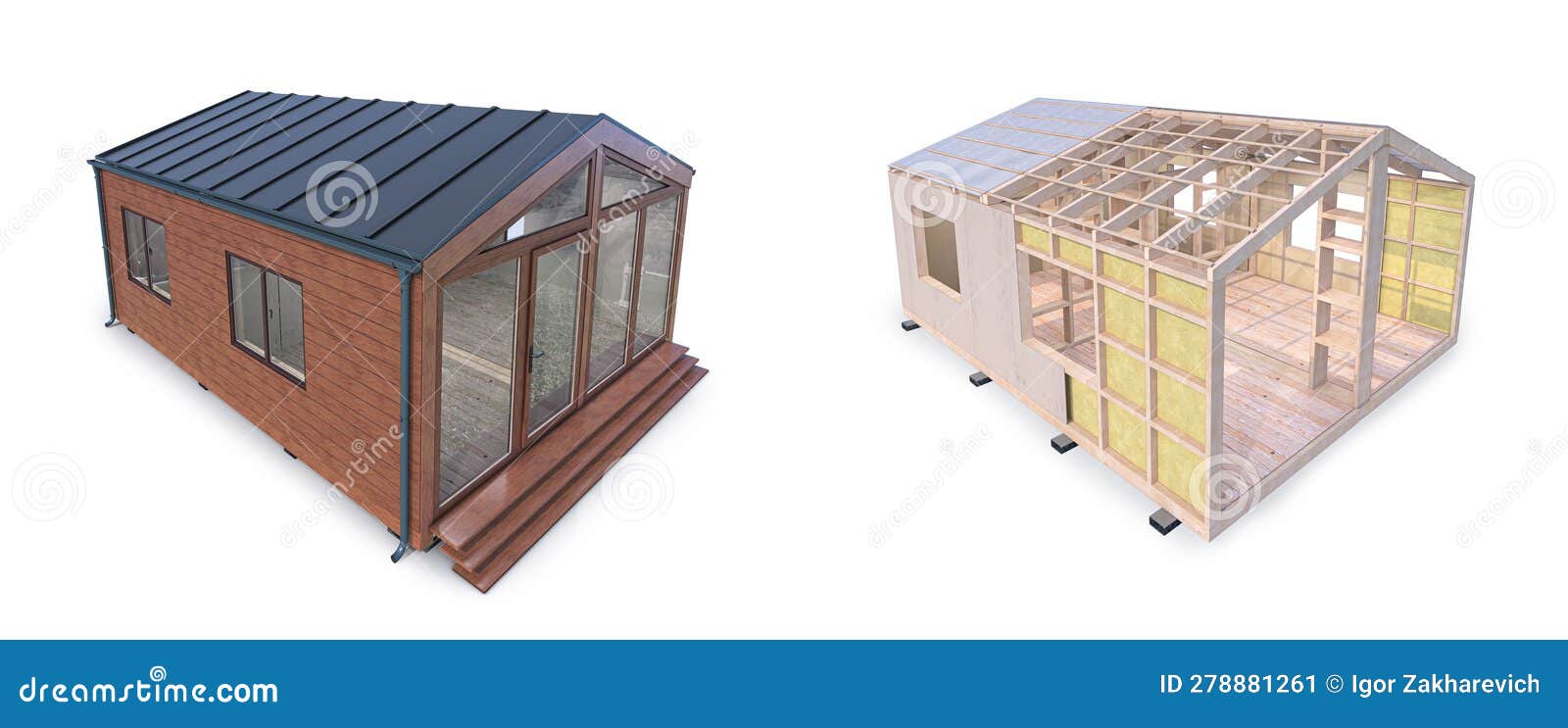 Modular Frame Building Set Cartoon Vector | CartoonDealer.com #213352049