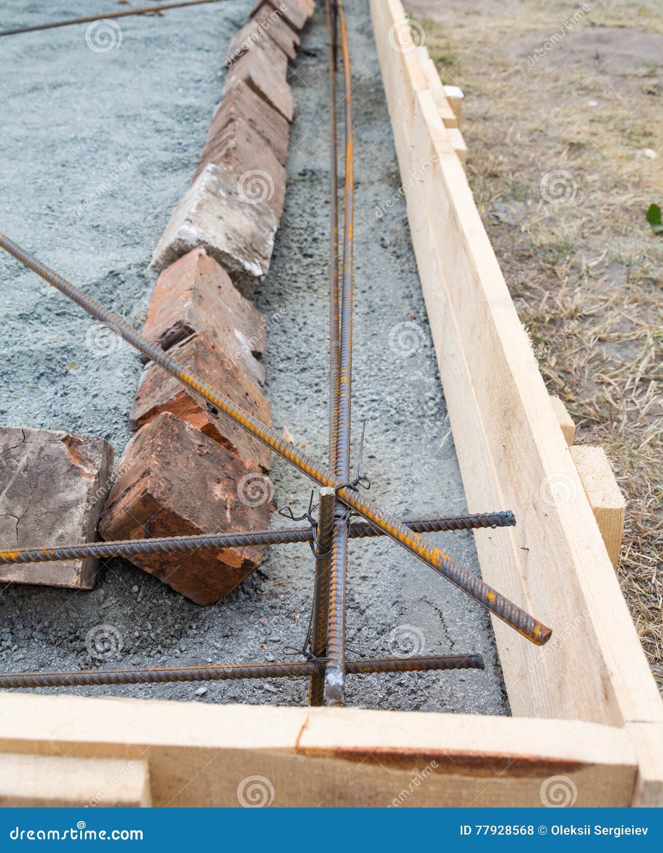 Finishing concrete stock photo. Image of activity, pouring - 77928568