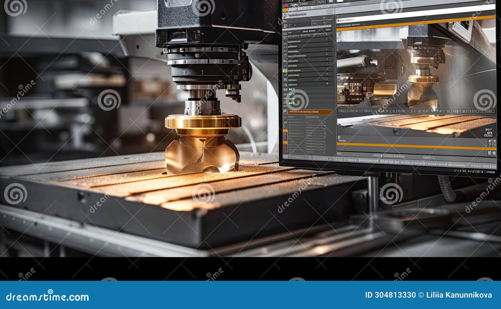 Finishing Metal Working on a High Precision Grinding Machine in a ...