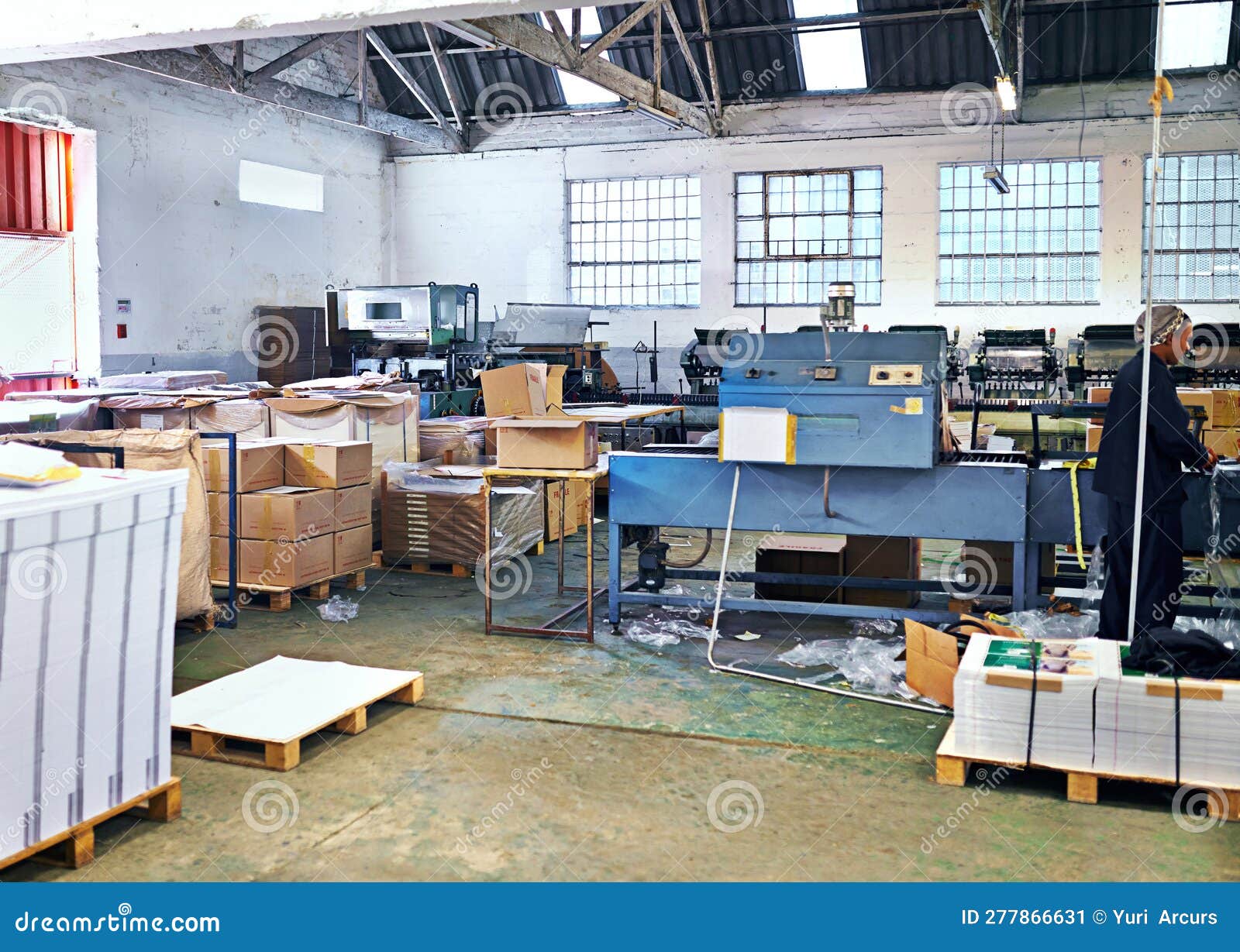 The Finishing Touches of the Printing and Packaging Process. the Inside ...