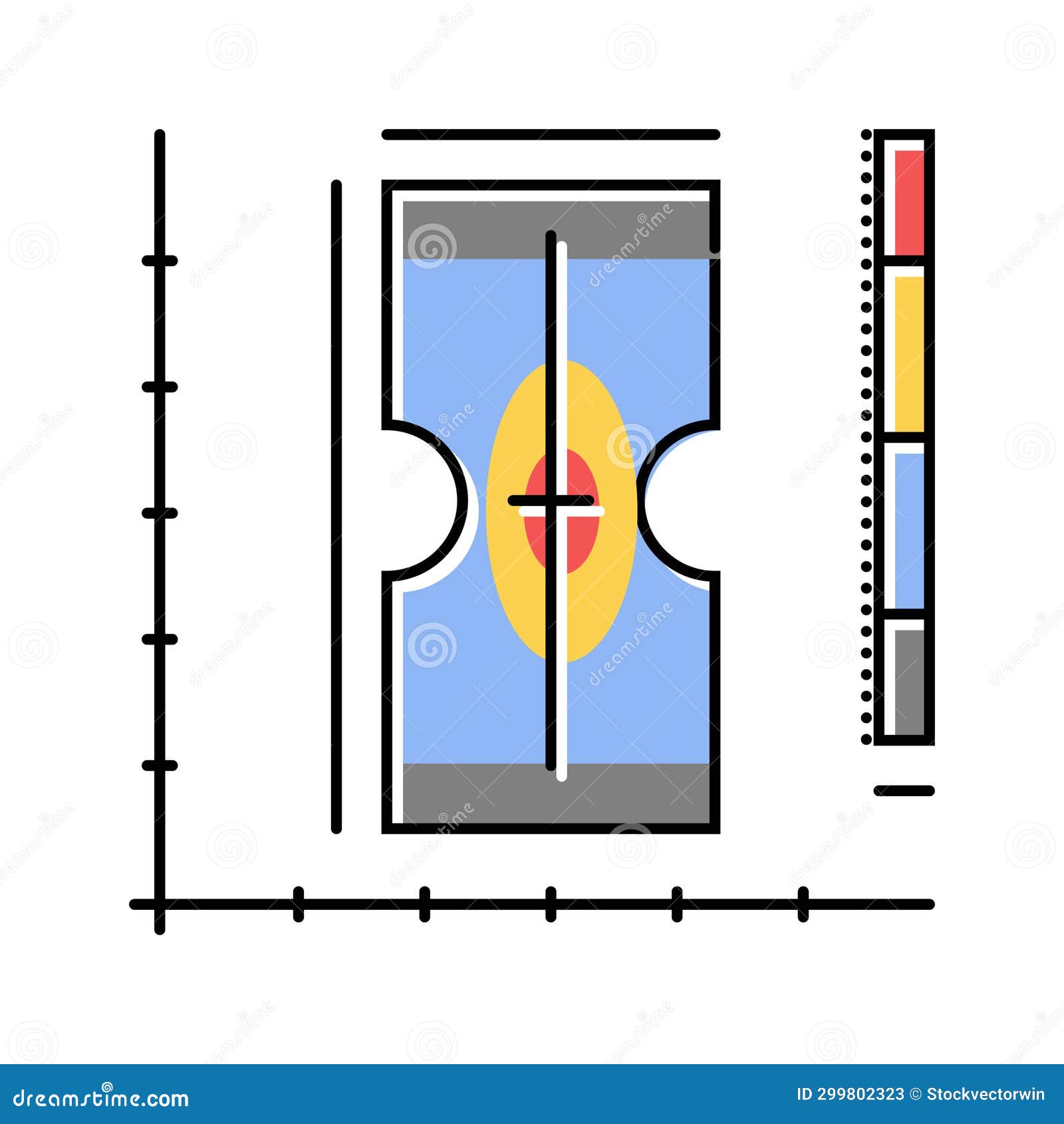 Finite Element Analysis Mechanical Engineer Color Icon Vector ...