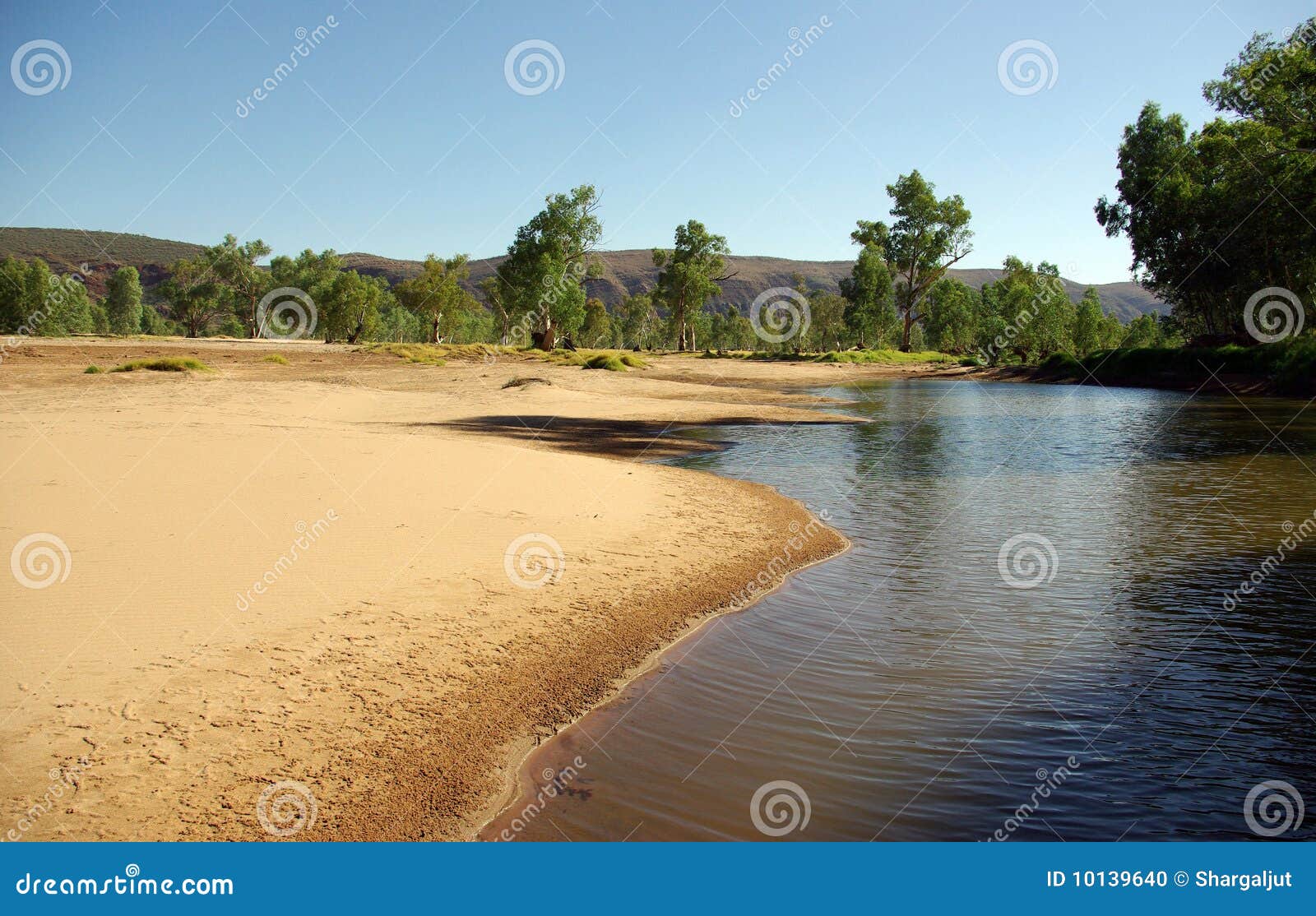 Finke River, Australia stock photo. Image of australian - 10139640