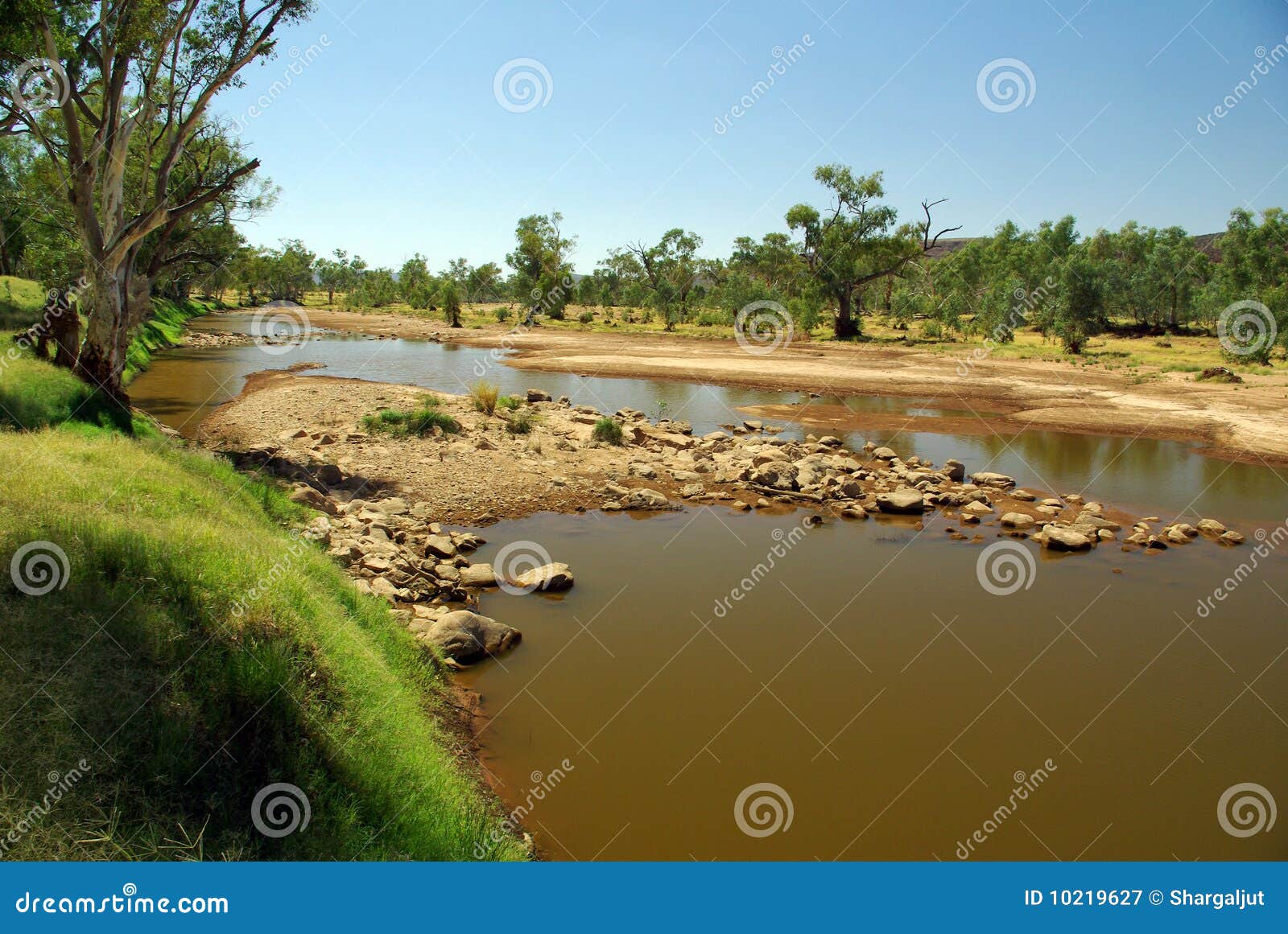 Finke River, Australia stock image. Image of explore - 10219627