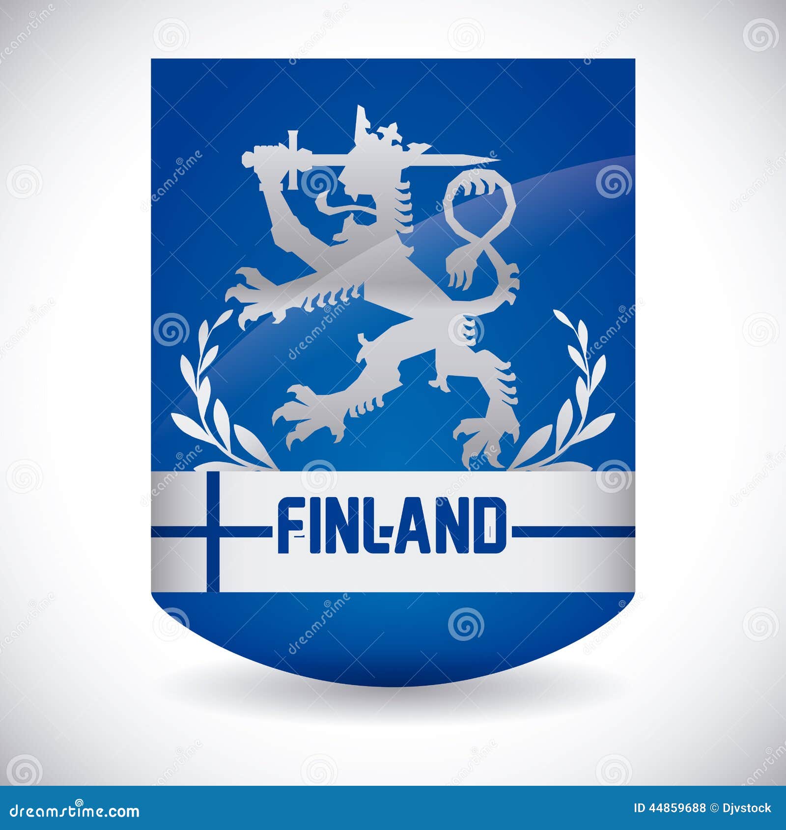 Finland design stock illustration. Illustration of geography - 44859688
