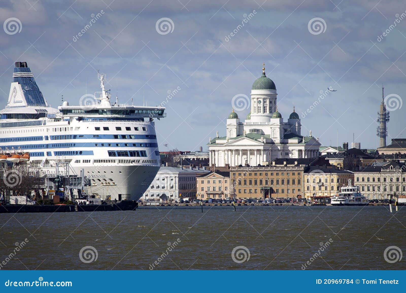 Finland: Helsinki from the Sea Editorial Stock Image - Image of church ...