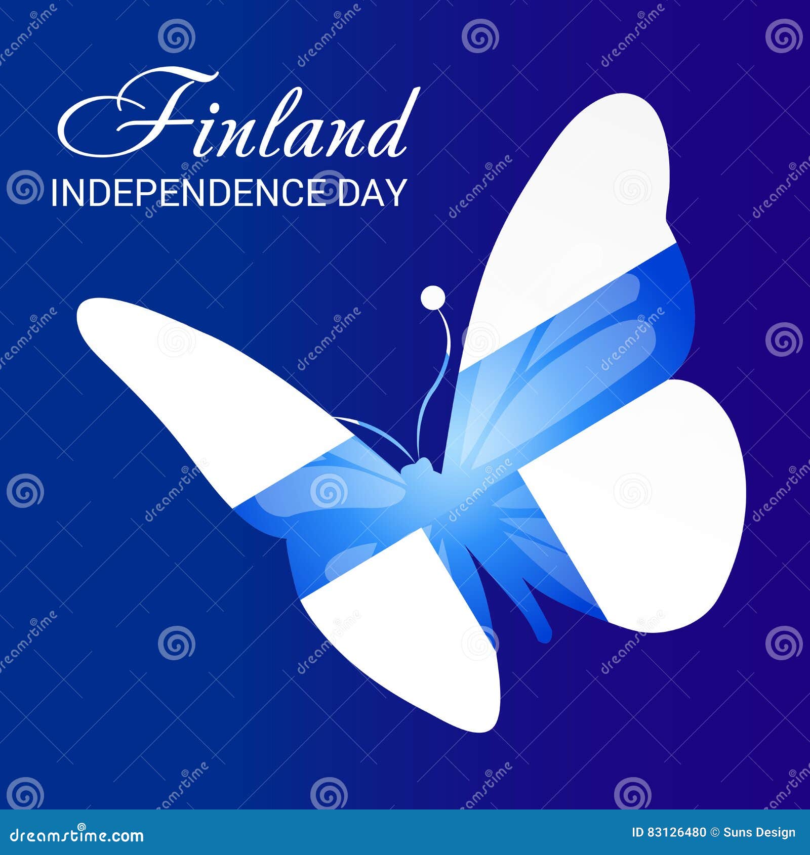 Finland Independence Day. stock illustration. Illustration of memorial ...