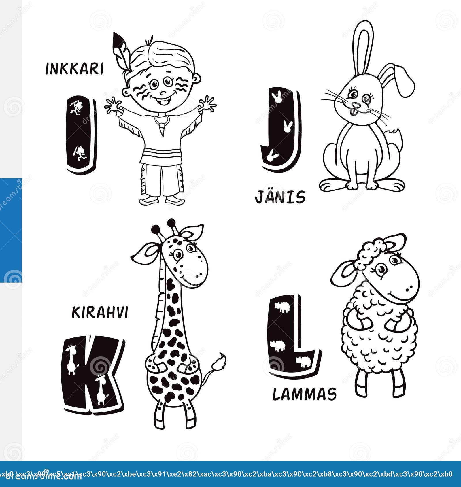 Native American Alphabet