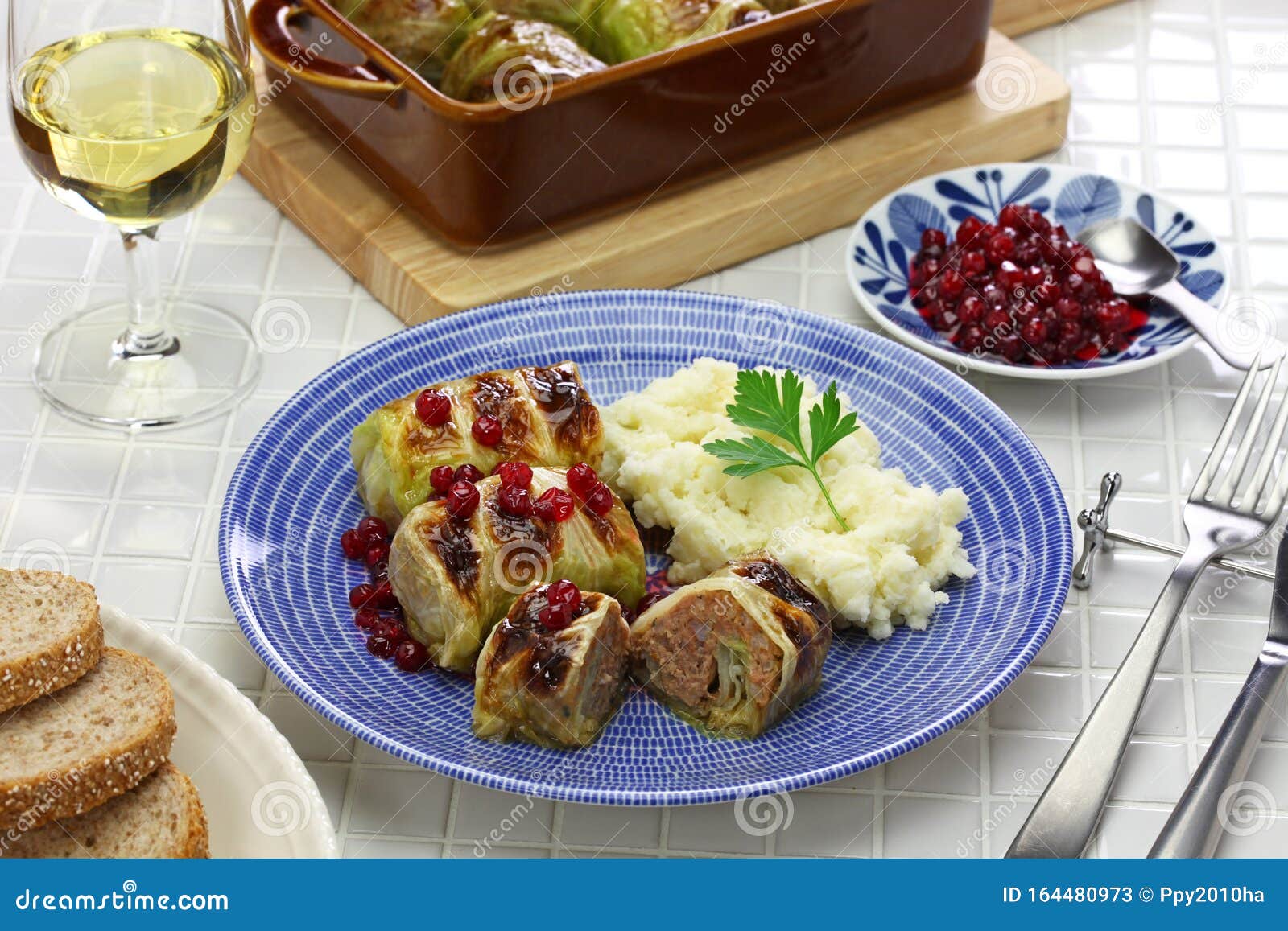 Finnish Baked Cabbage Rolls Stock Image - Image of sweden, fresh: 164480973
