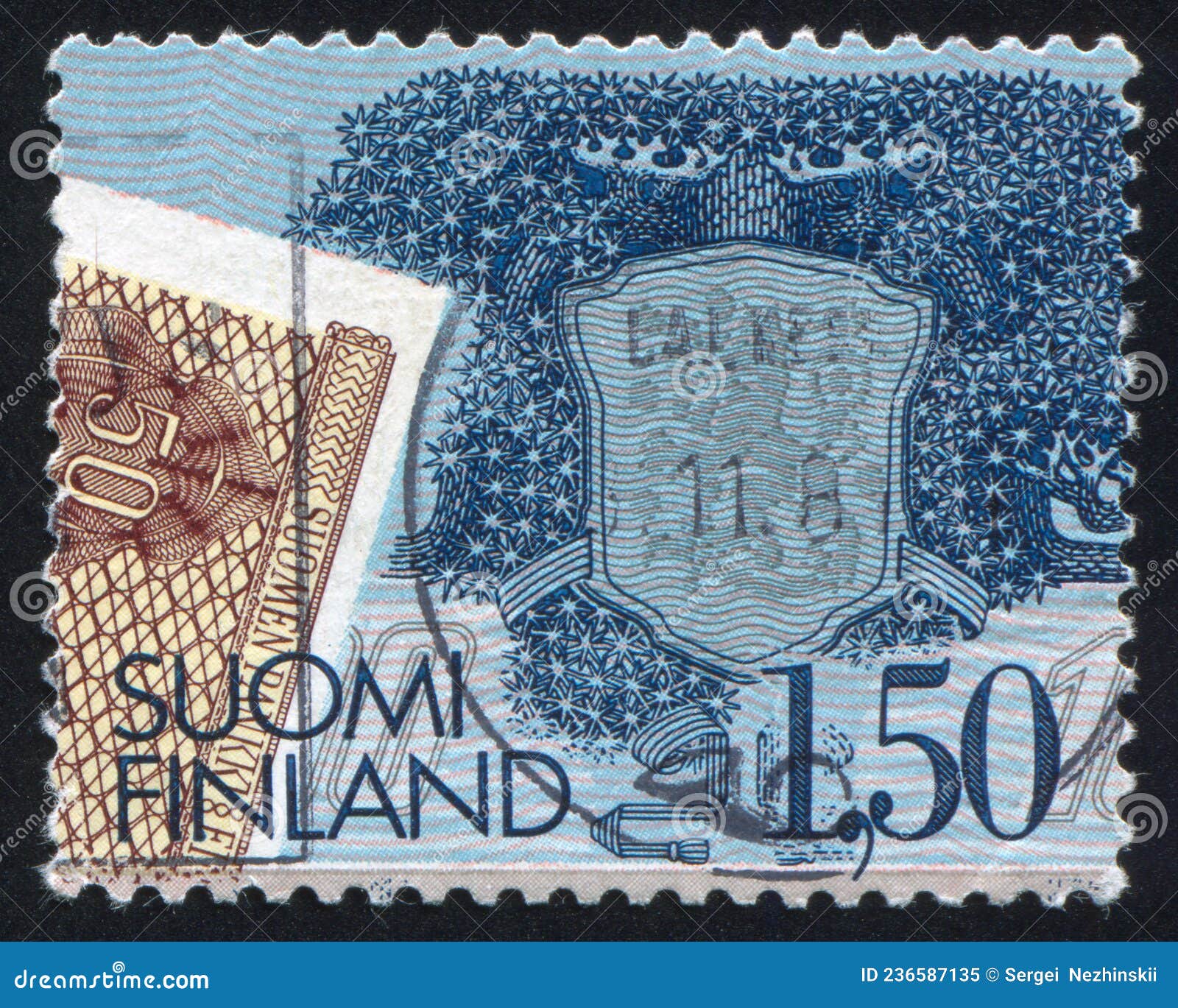 Finnish Banknote editorial image. Image of design, paper - 236587135