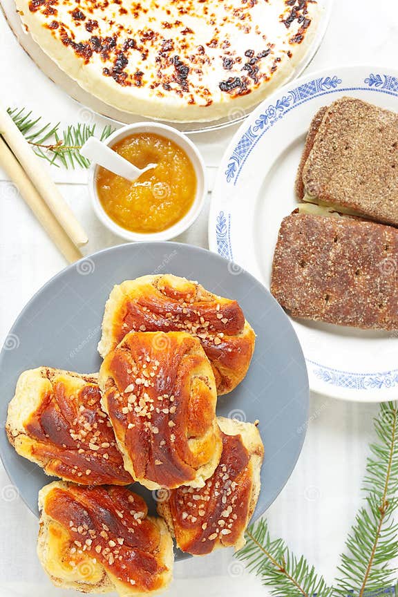 Finnish breakfast stock photo. Image of swedish, sweet - 45292162