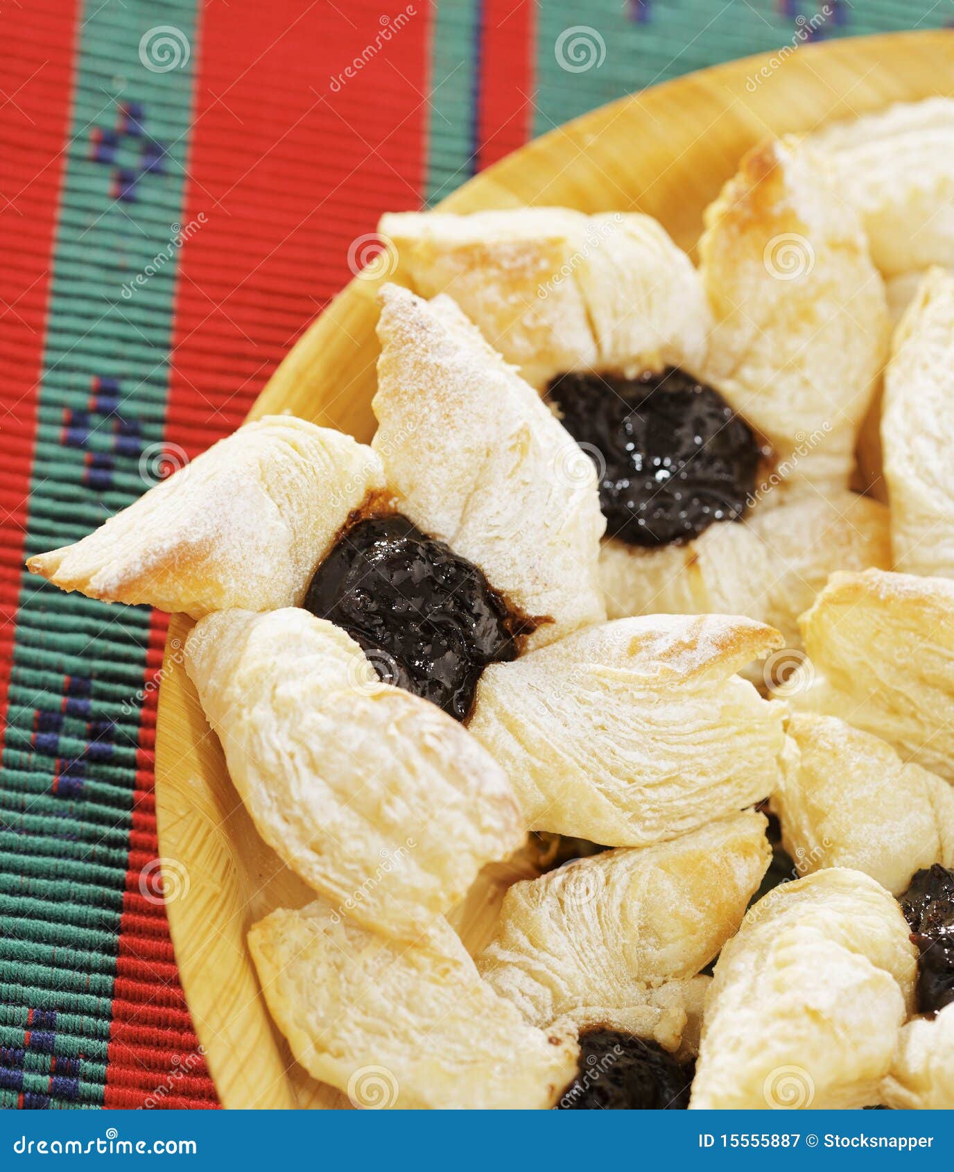 Finnish Christmas Puff Pastries Stock Image - Image of joulutorttu ...