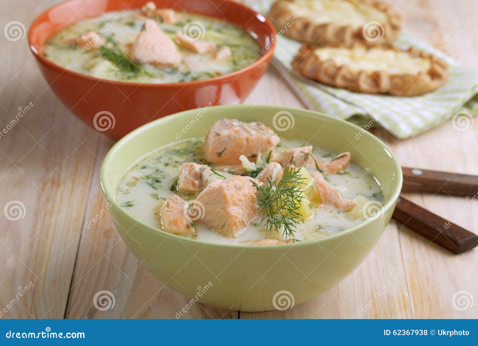 Finnish Fish Soup Kalakeitto Stock Photo - Image of delicious, cuisine ...