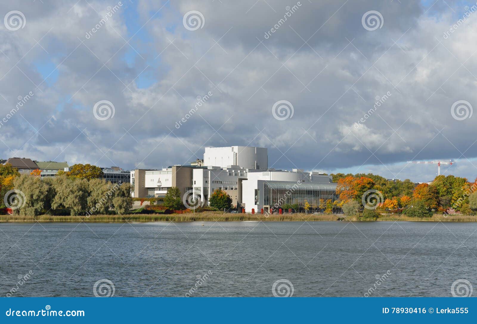 Finnish National Opera in Centre of Helsinki Stock Photo - Image of ...
