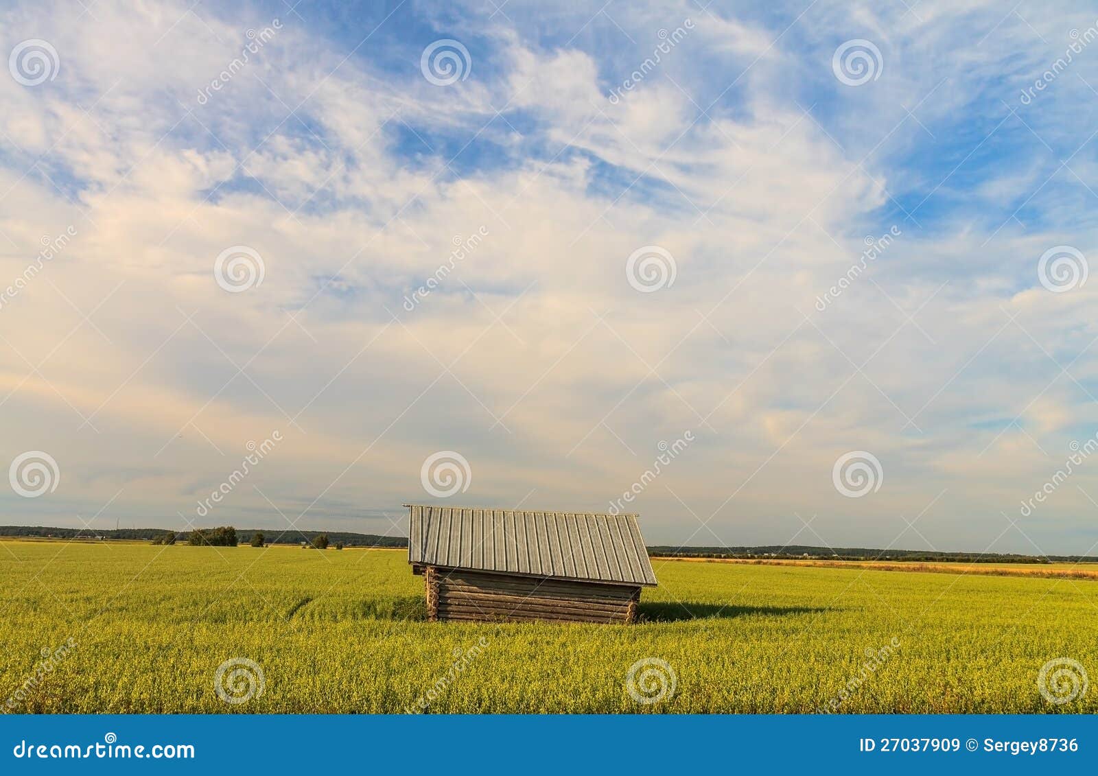 A Finnish Old Barn -Country Barn Stock Image - Image of landscape ...