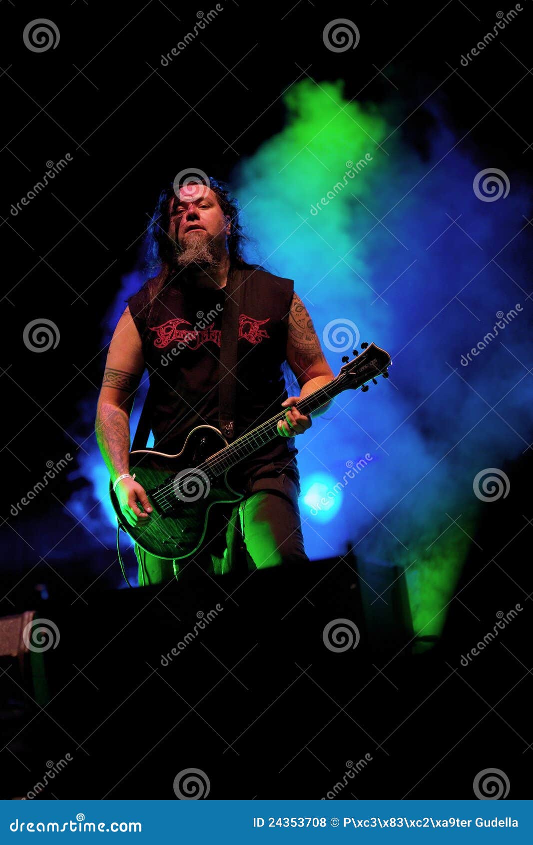 Finntroll editorial stock photo. Image of guitarist, music - 24353708
