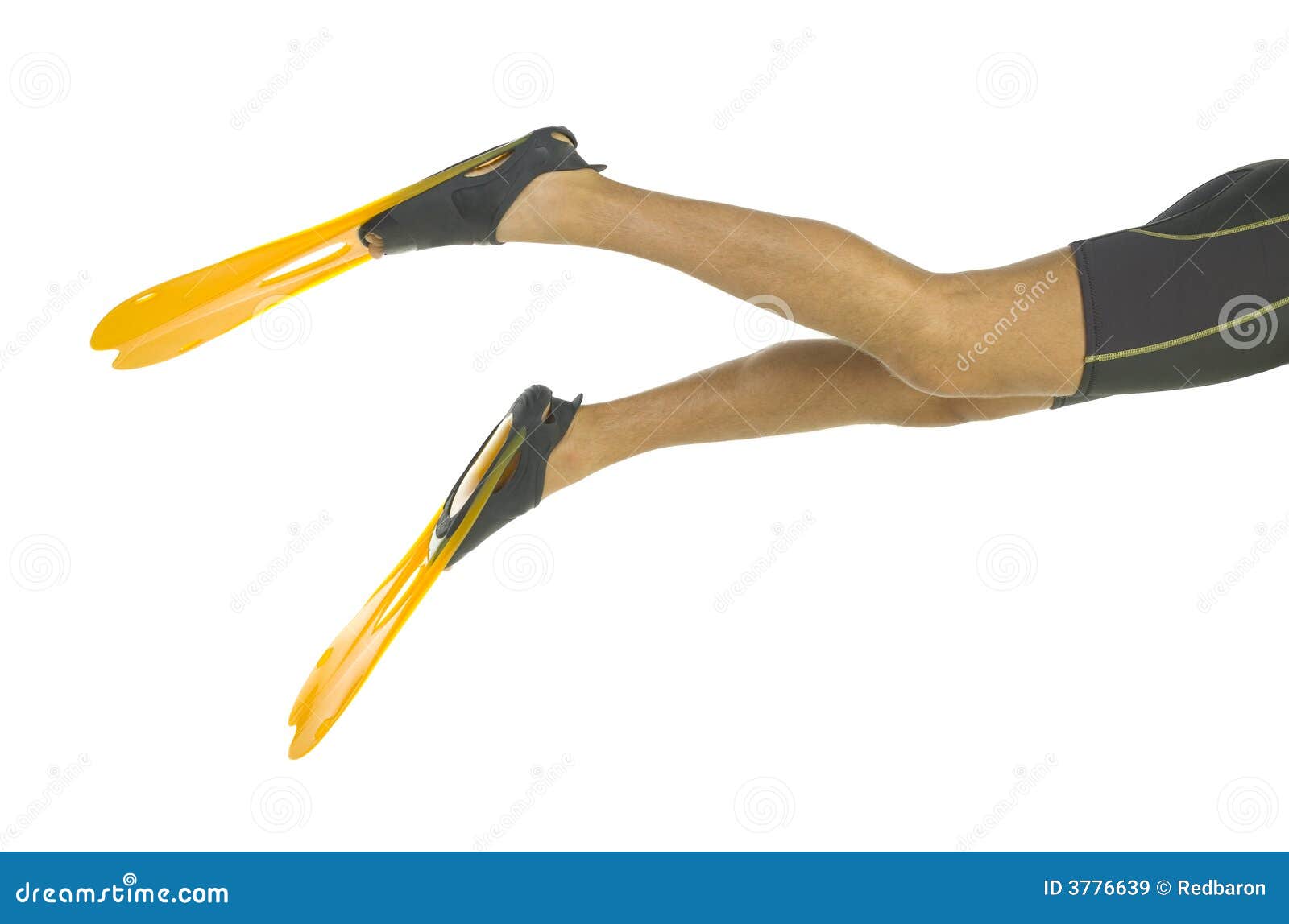 Fins on diver s legs stock image. Image of active, sportsman - 3776639
