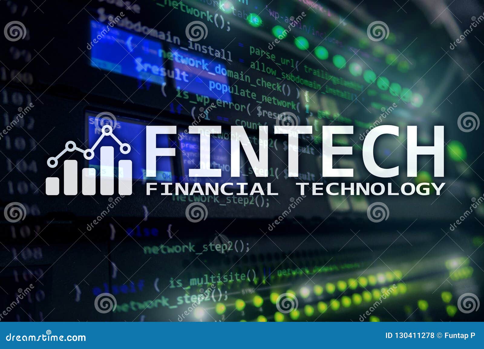 Fintech - Financial Technology. Business Solution and Software ...