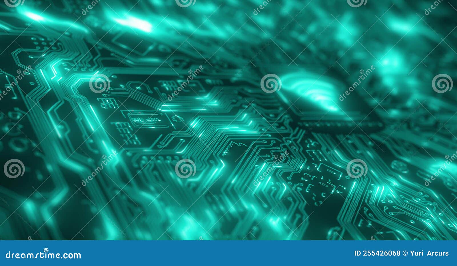 Fintech, Futuristic and Cybersecurity or Programming Code with Scifi, Information Technology or ...