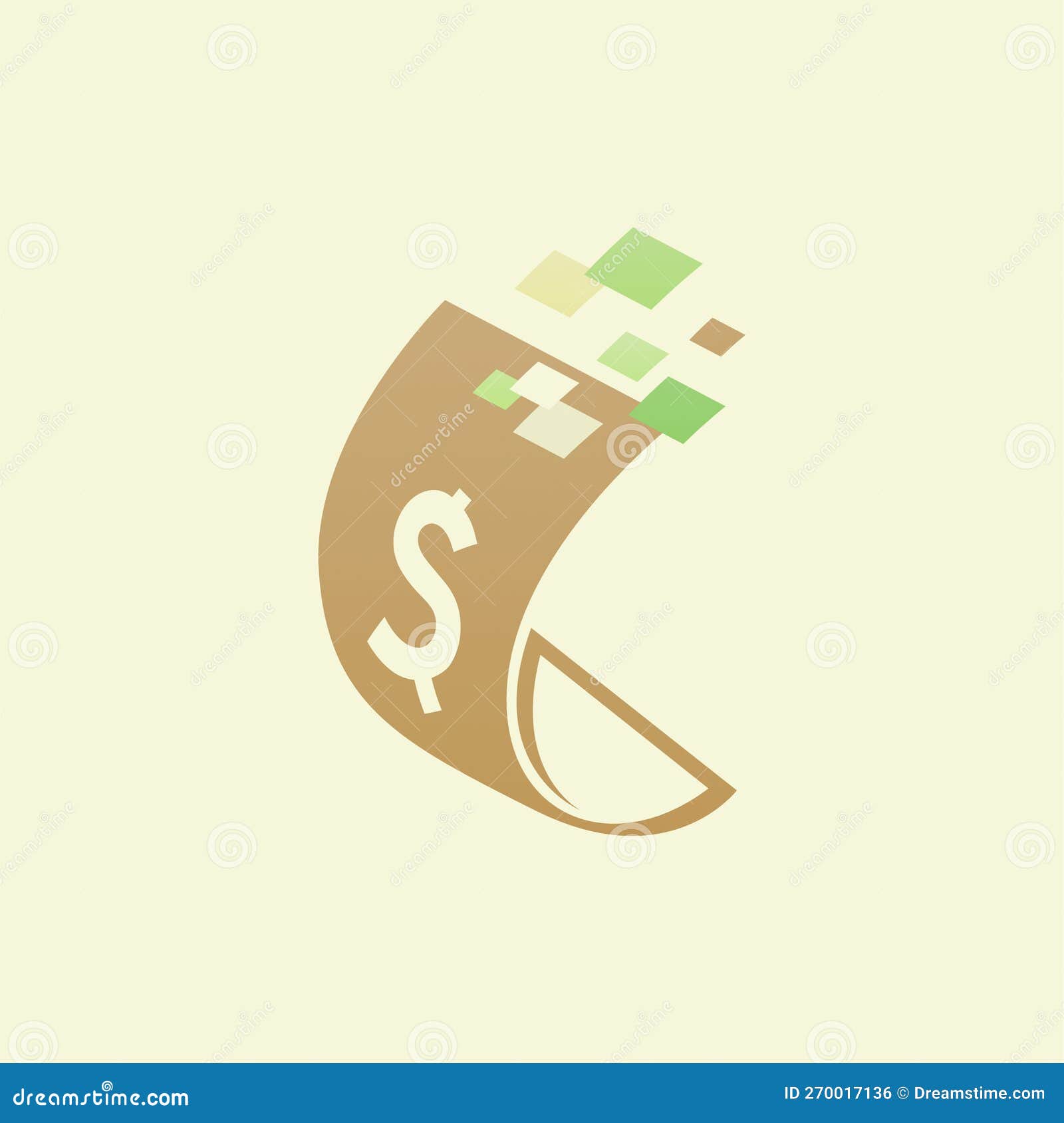 Fintech Logo Design Concept Vector Stock Illustration - Illustration of ...