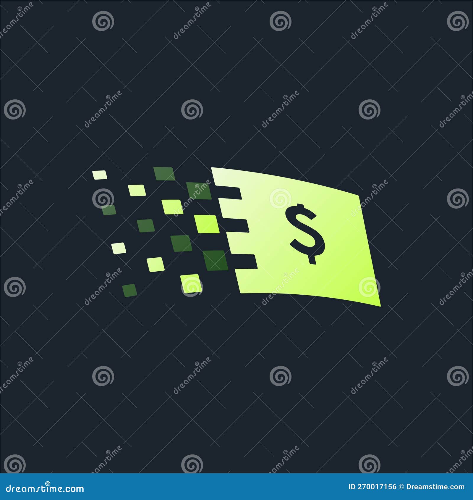 Fintech Logo Design Concept Vector Stock Illustration - Illustration of ...