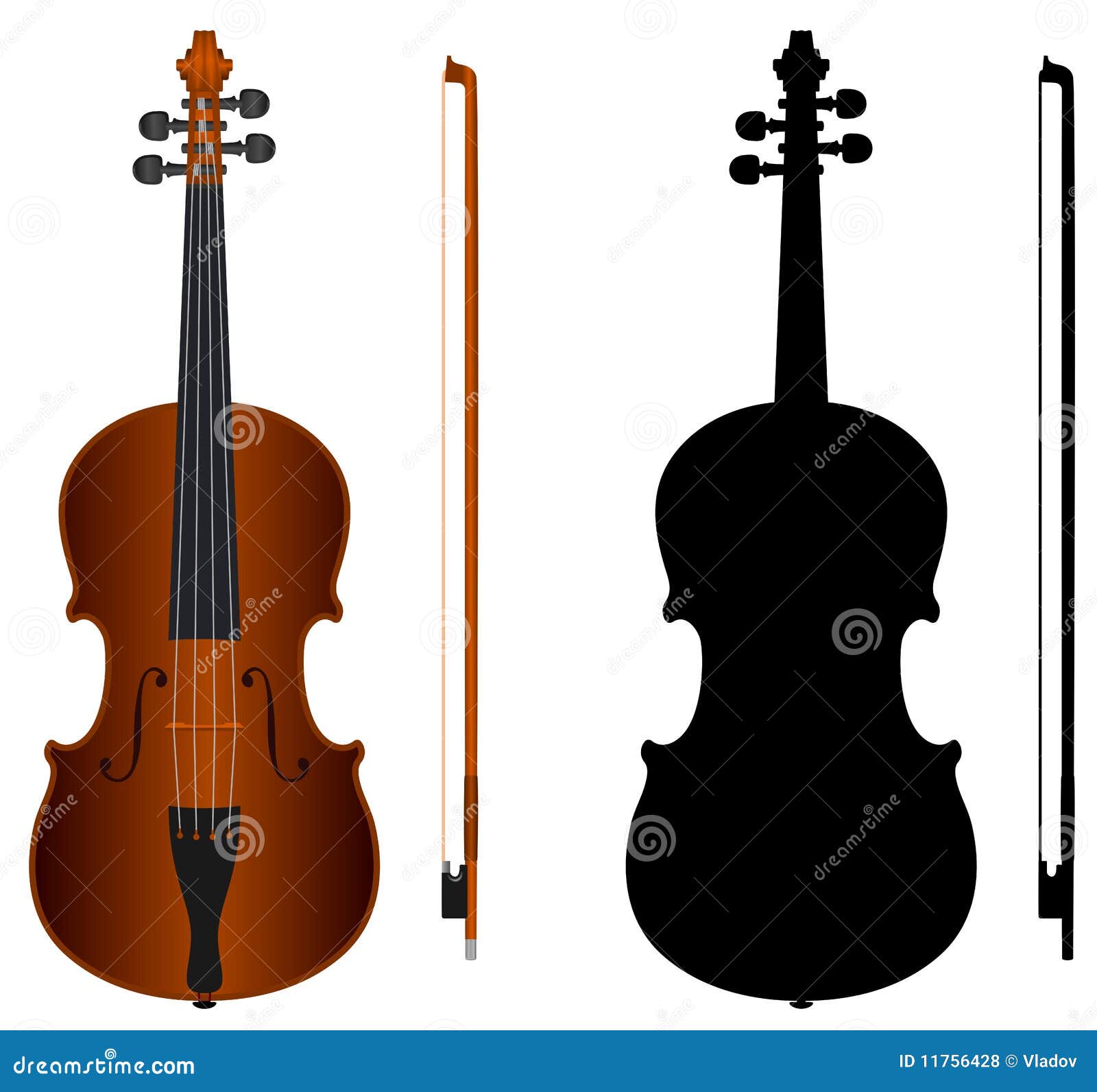 Fiol stock illustrationer. Illustration av fiddlapp, hörbart - 11756428
