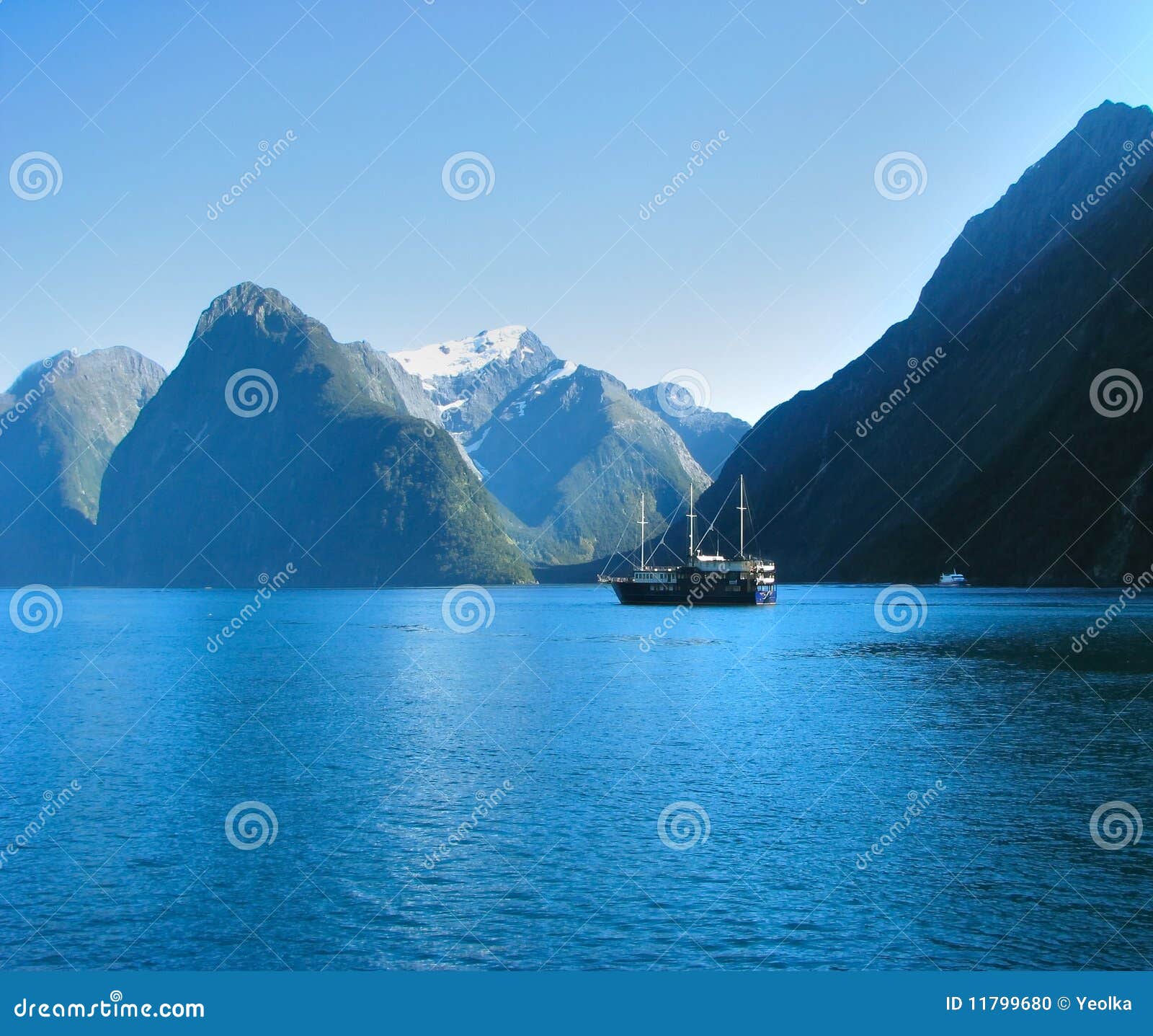 Fiord stock photo. Image of nature, reservation, reflection - 11799680
