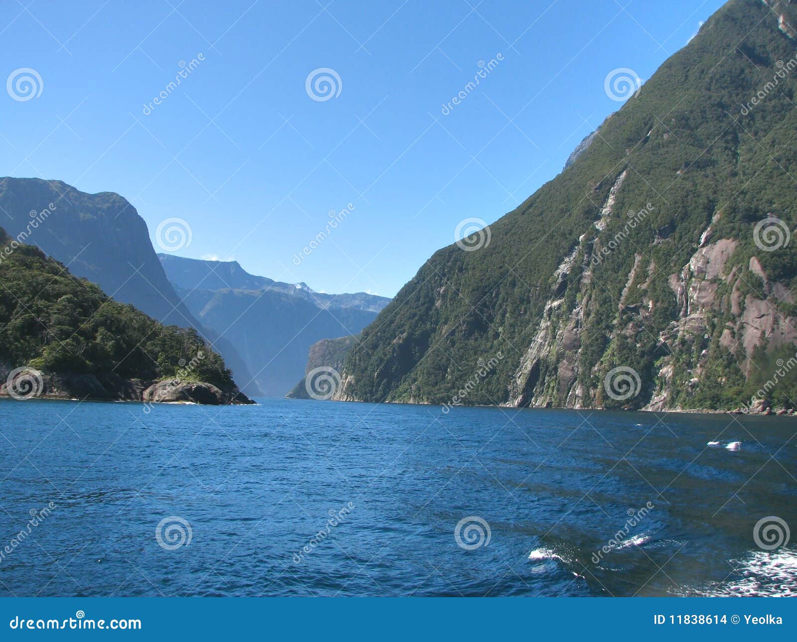 Fiord stock photo. Image of national, ship, rest, sound - 11838614