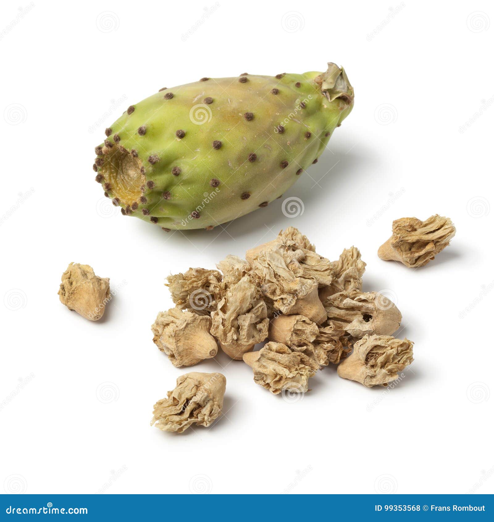 Fiori Secchi Del Fico D'India Fotografia Stock - Immagine di droga ...