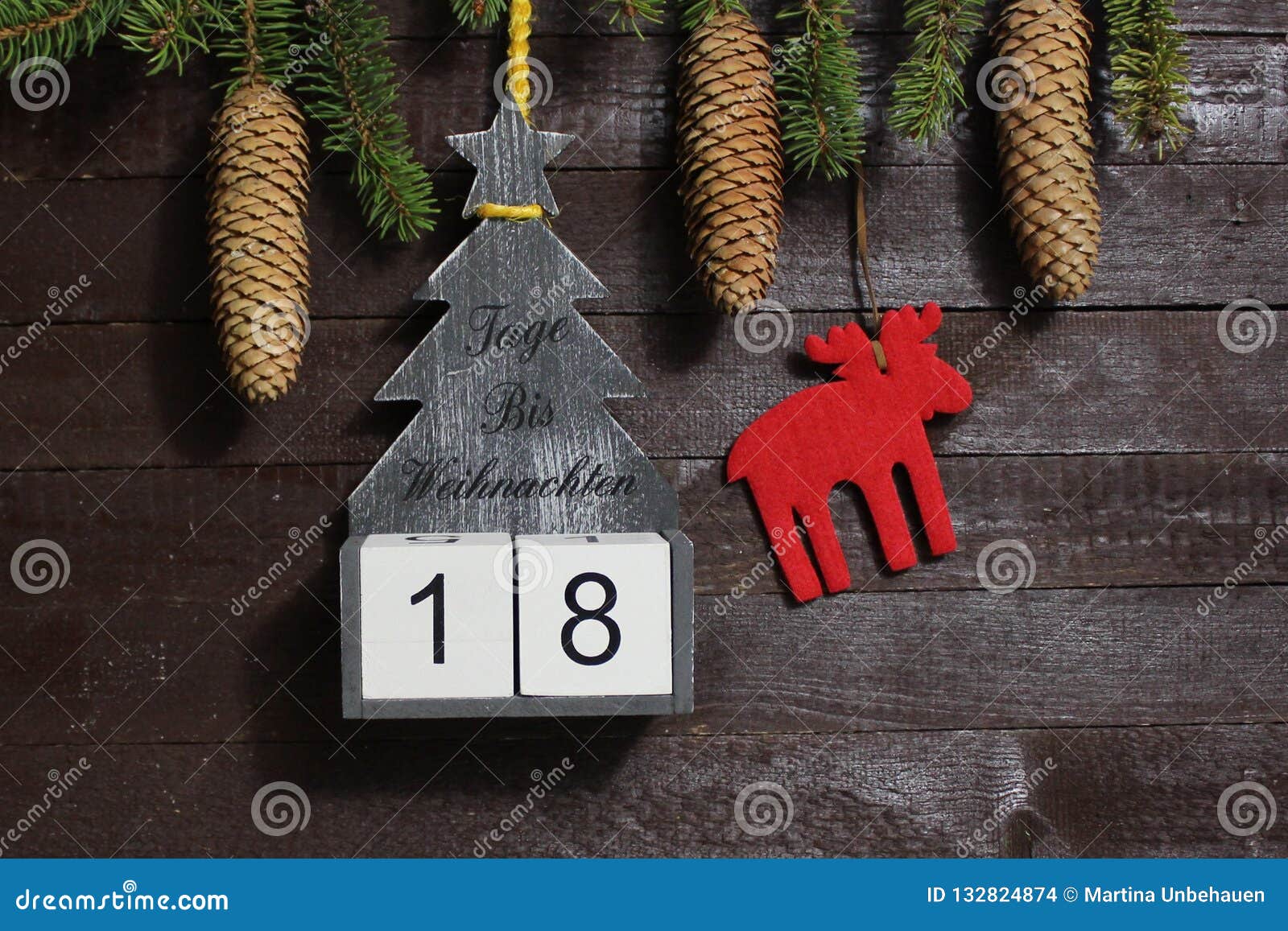 The Countdown until Christmas Stock Photo - Image of countdown ...