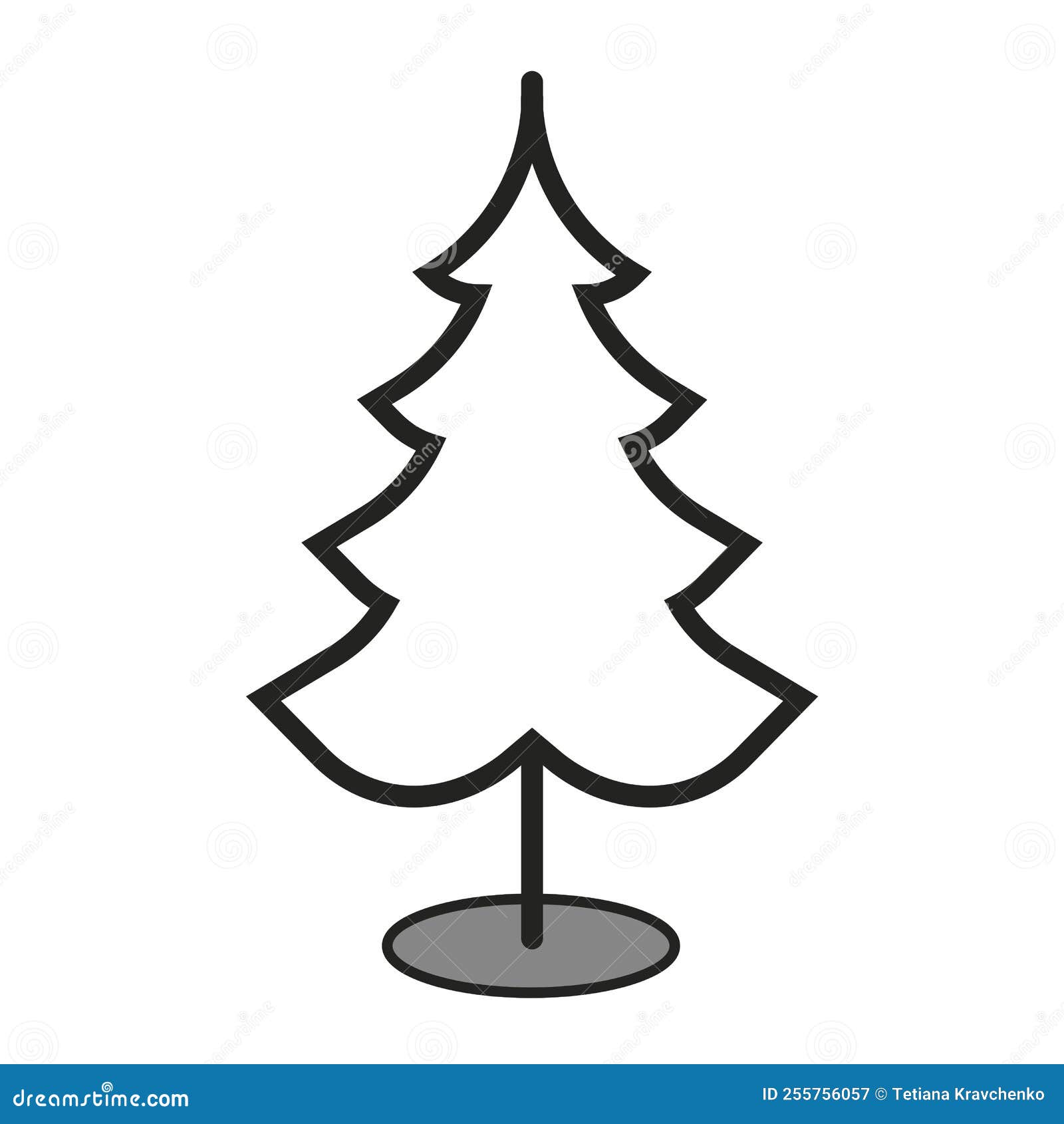 Fir Tree Icon. Plant Leaf Sign. Vector Illustration. Stock Image Stock ...