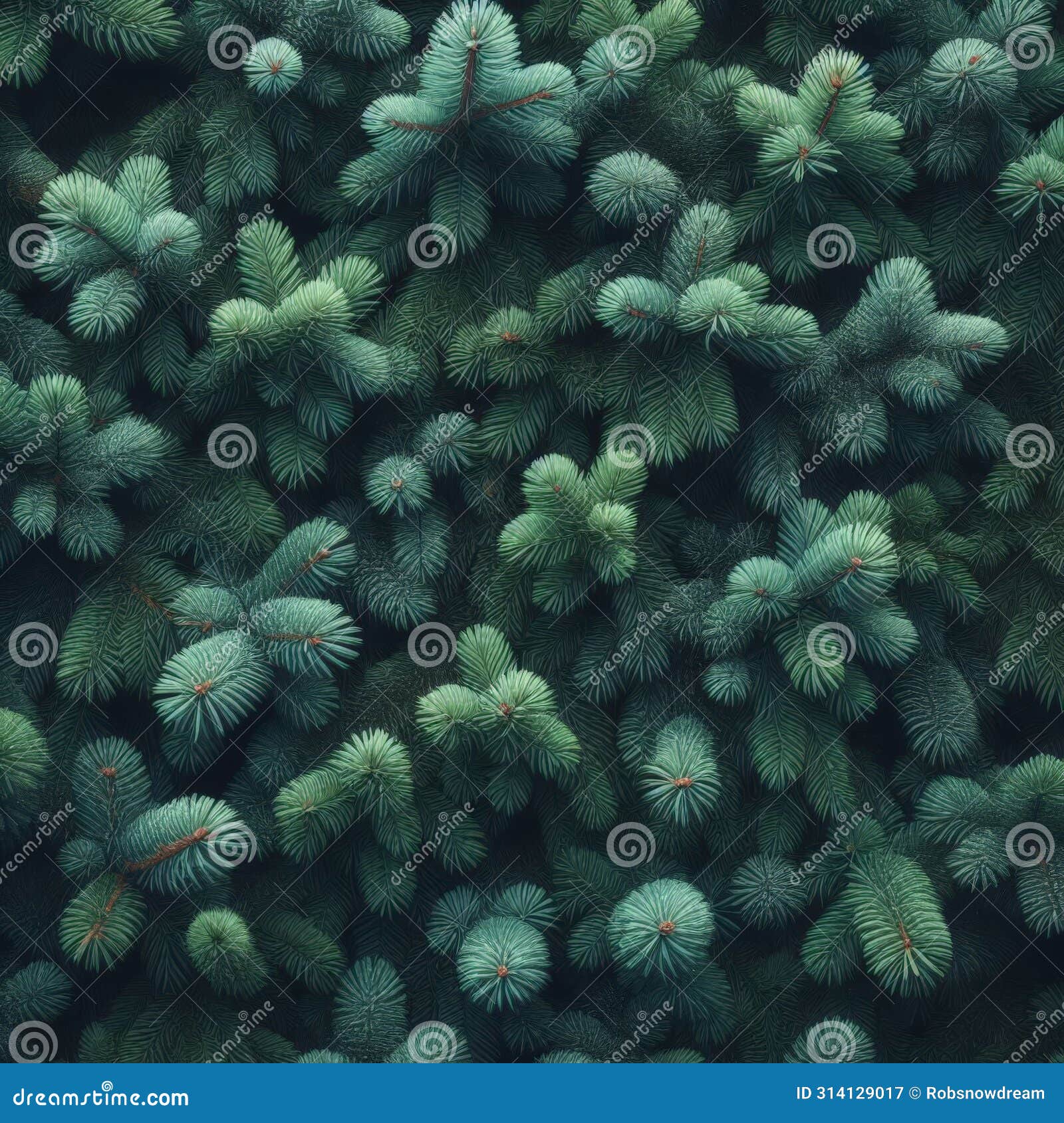 Fir Tree Pattern Background Design Stock Illustration - Illustration of ...