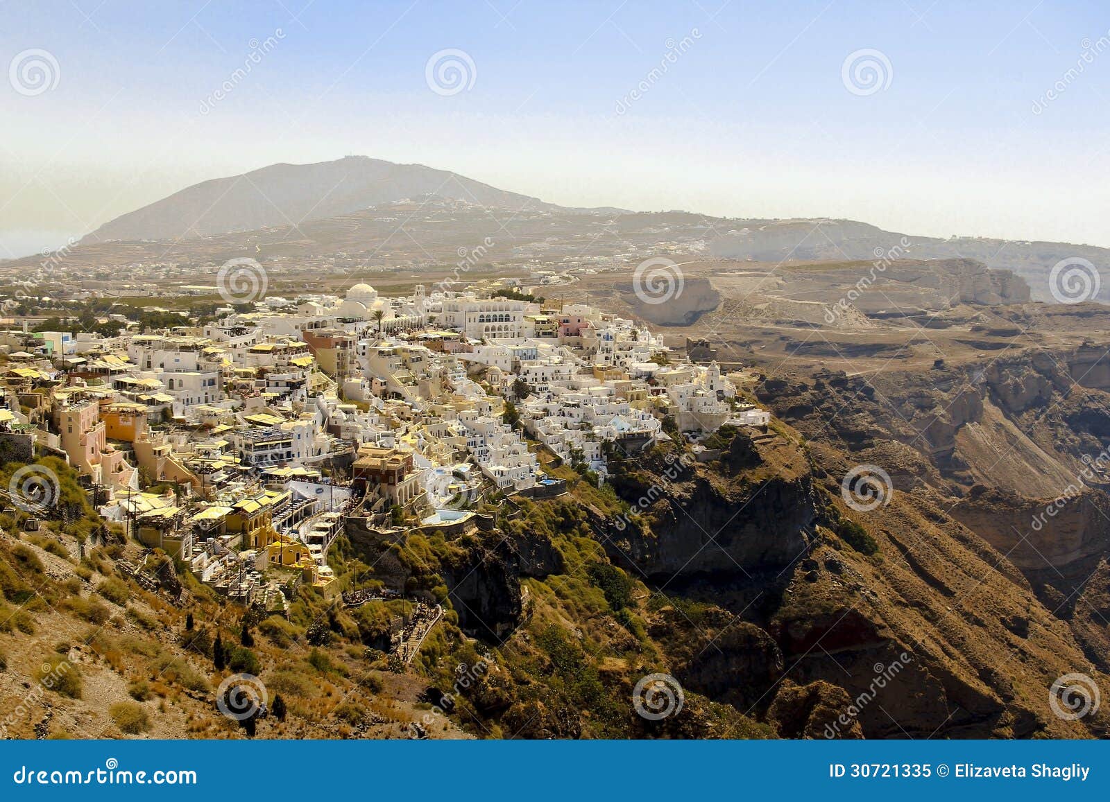 Fira stockbild. Bild von ferien, traditionell, tourismus - 30721335