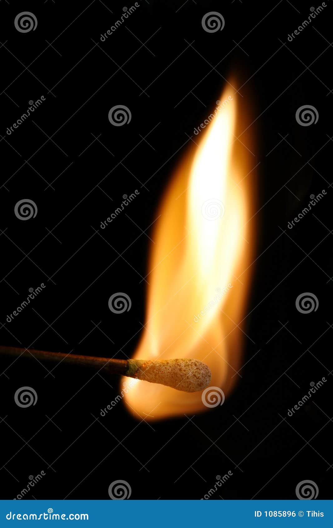 Fire stock photo. Image of match, fire, light, strike - 1085896