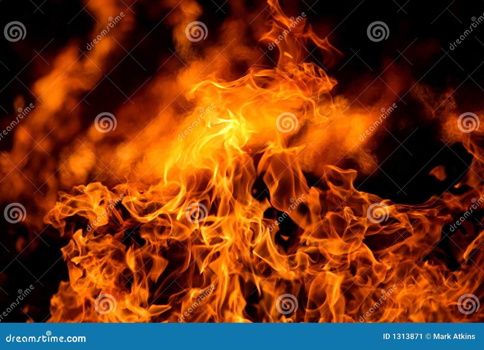 Fire stock image. Image of combustion, movement, background - 1313871