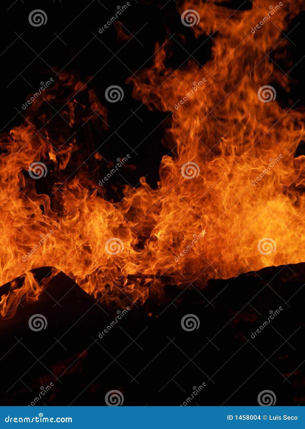 Fire stock photo. Image of destroy, alarm, explosive, burn - 1458004