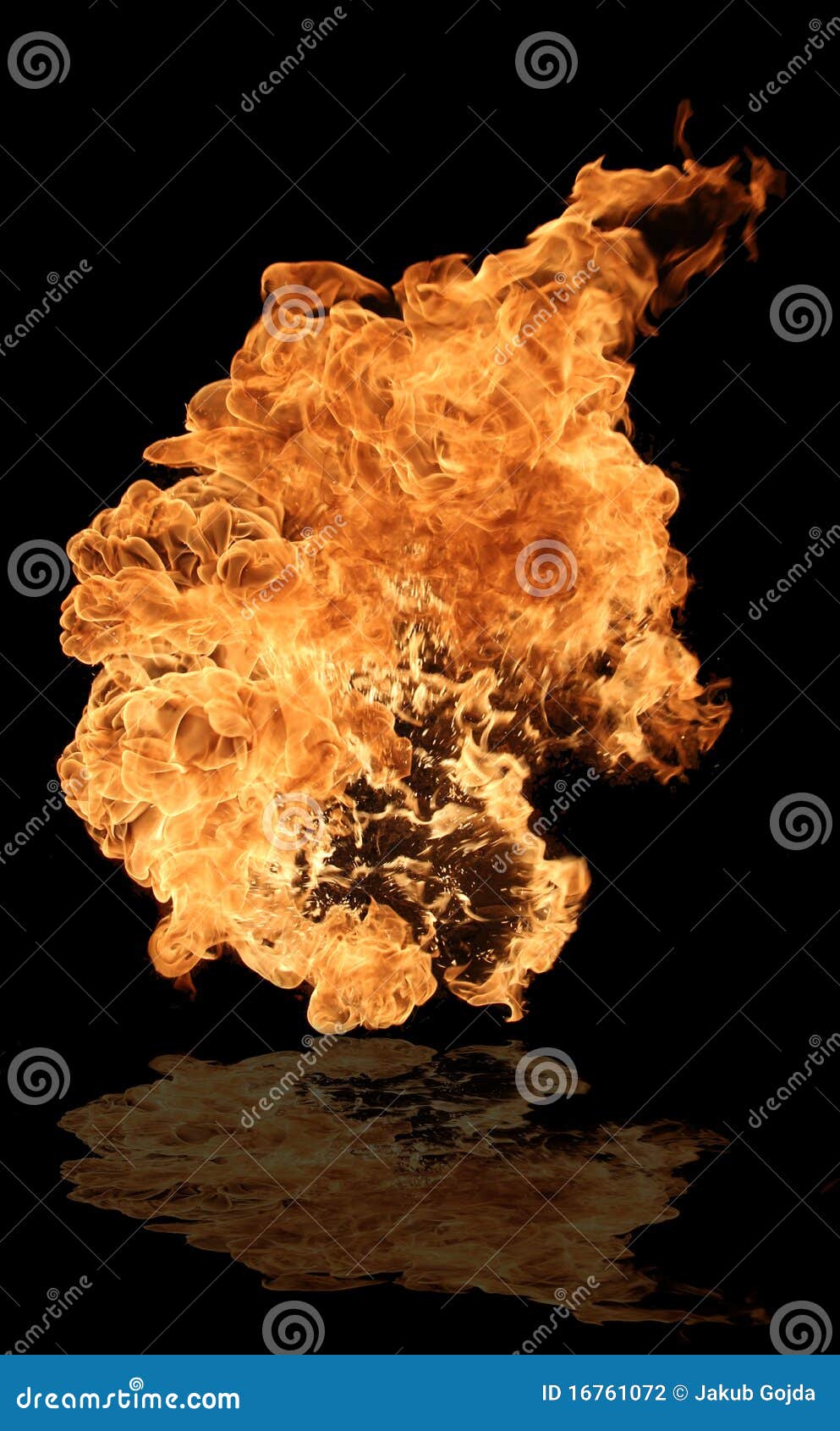 Fire stock photo. Image of dangerous, flame, blazing - 16761072