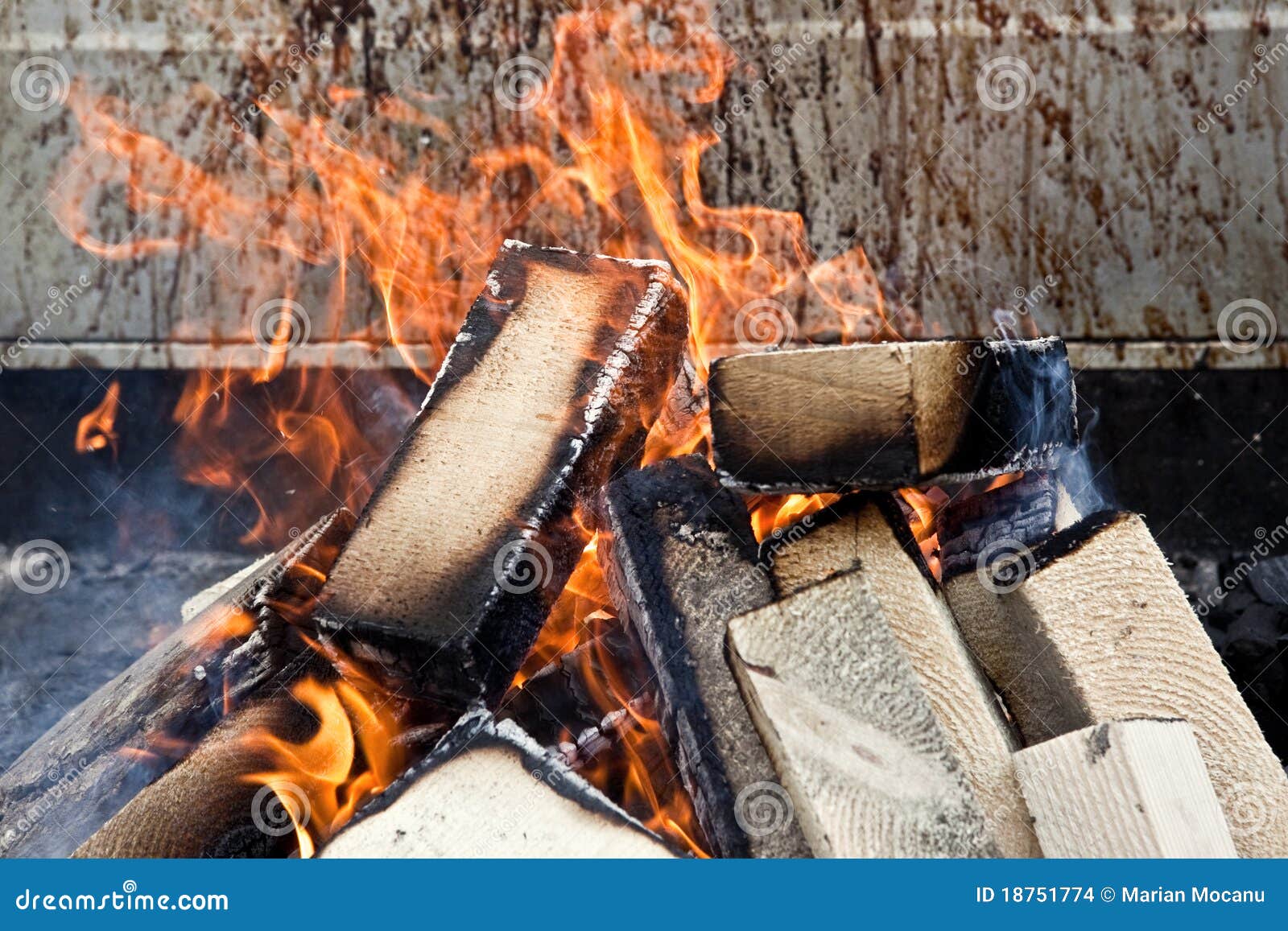 Fire stock photo. Image of snug, place, comfort, structure - 18751774