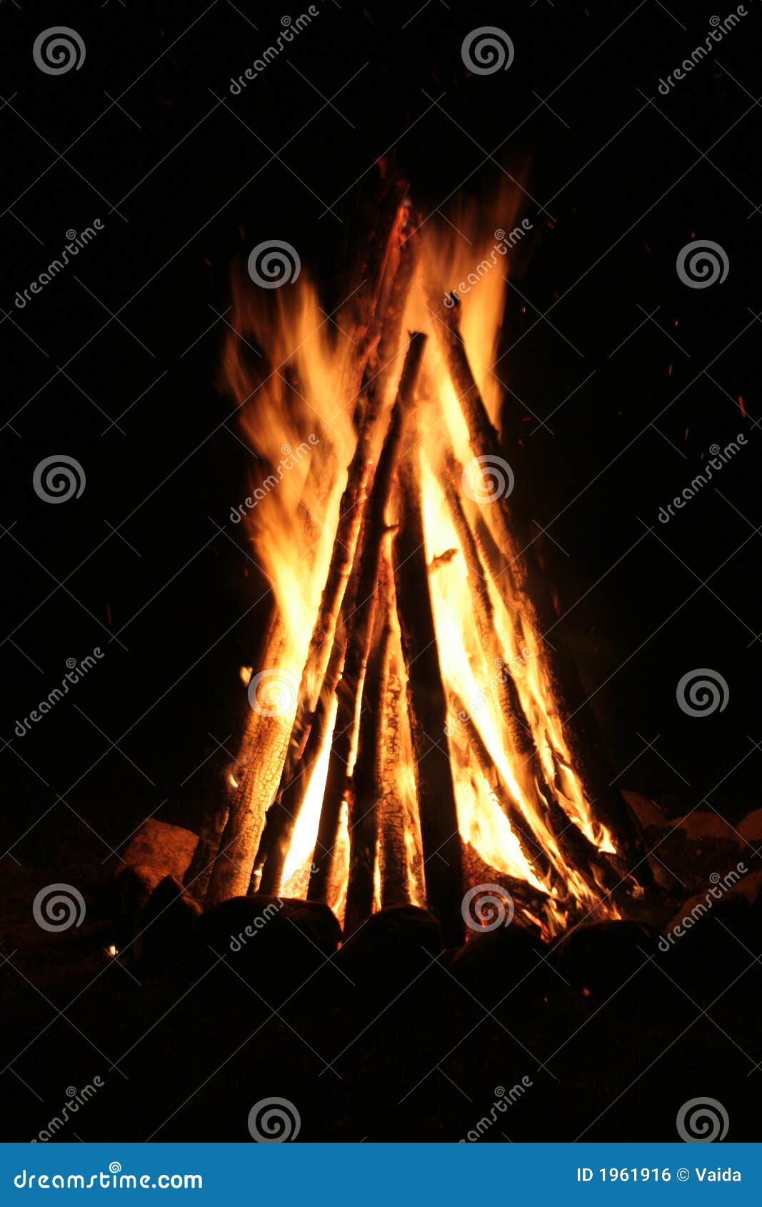Fire stock photo. Image of bonfire, element, glow, abstract - 1961916