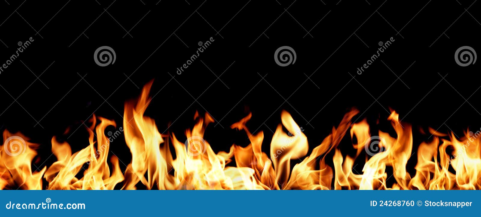 Fire stock photo. Image of fire, flames, panoramic, burning - 24268760