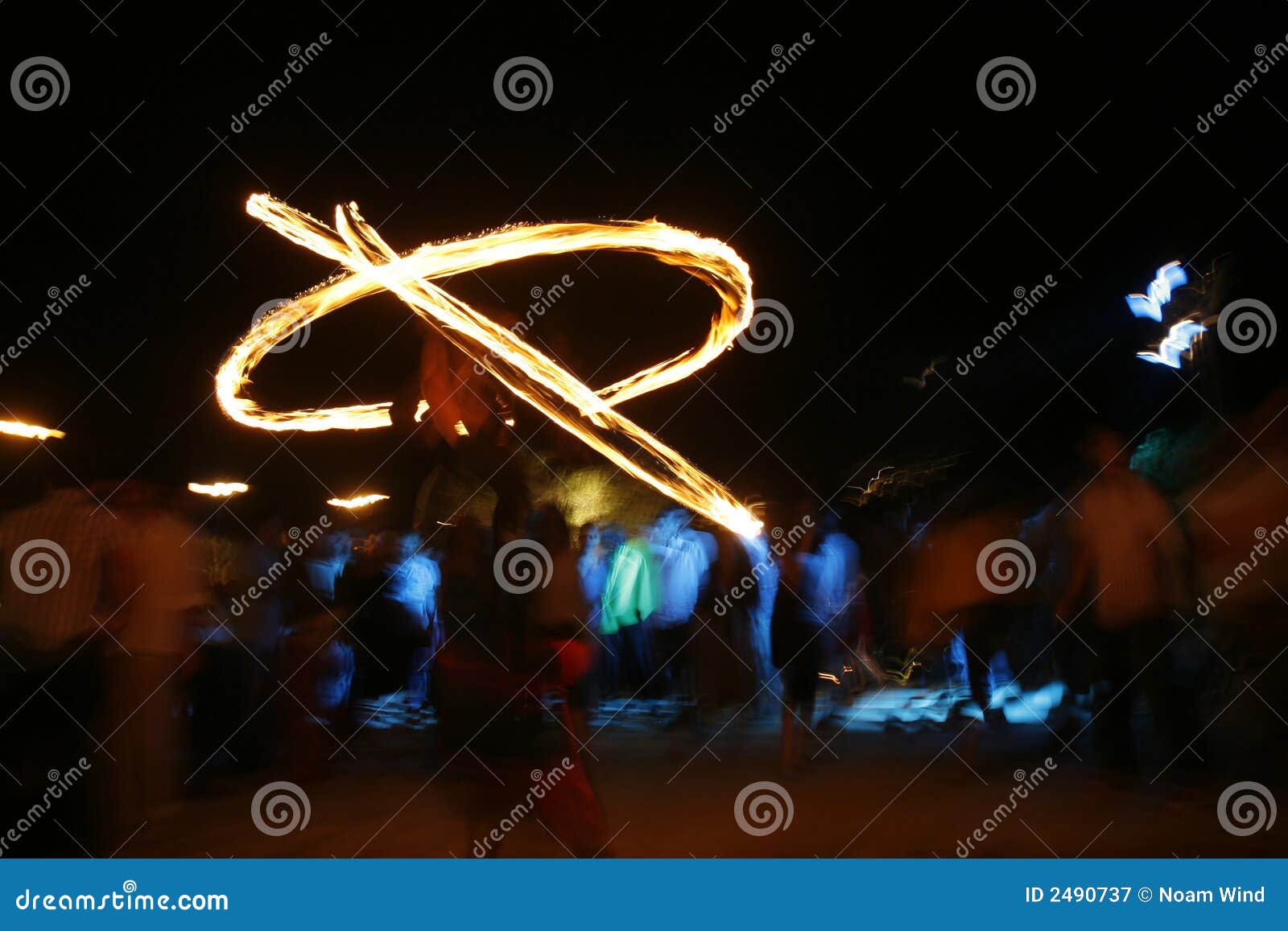 Fire stock image. Image of artist, performance, dancer - 2490737