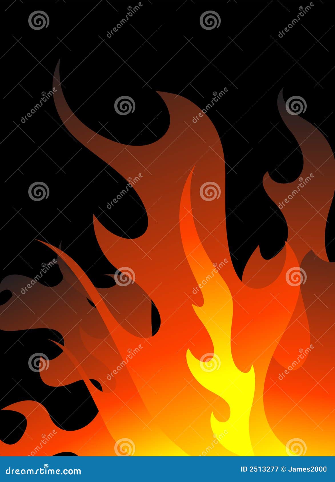 Fire stock vector. Illustration of nature, fire, ignite - 2513277